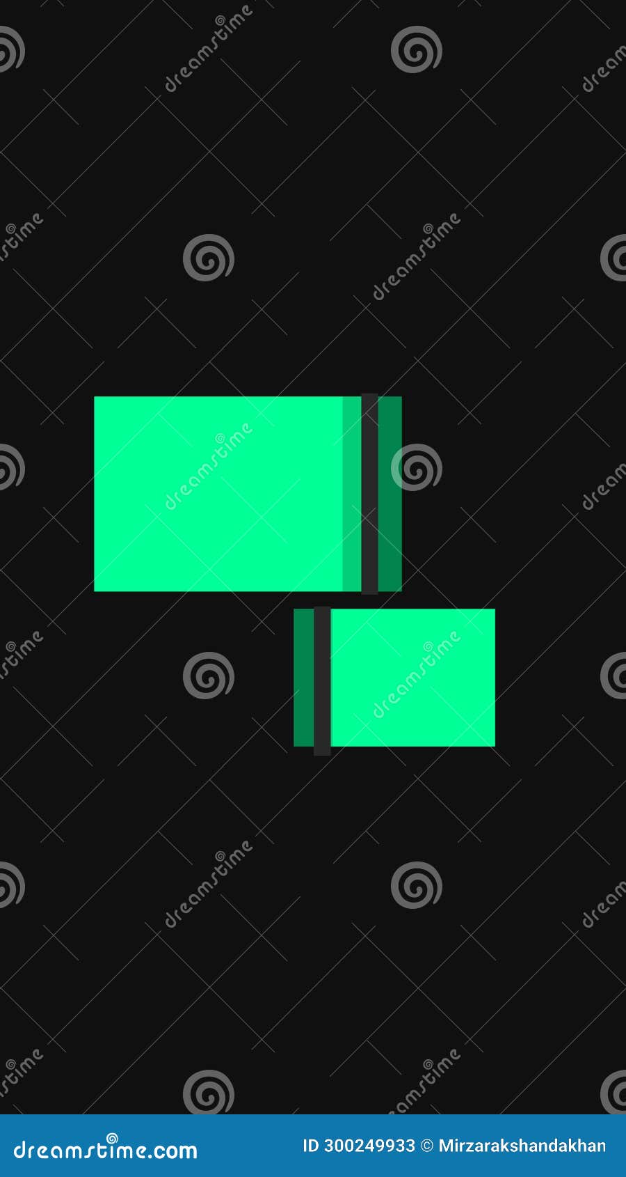 Designed a Modern Lower Third in the Vertical High Resolution. Stock ...