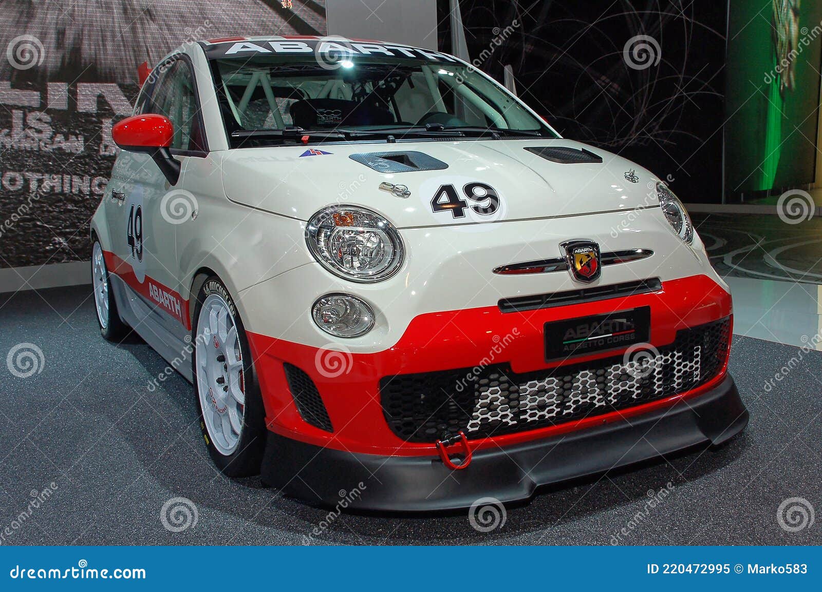 63rd IAA International Motor Show Frankfurt 2009 - Fiat 500 Abarth ...