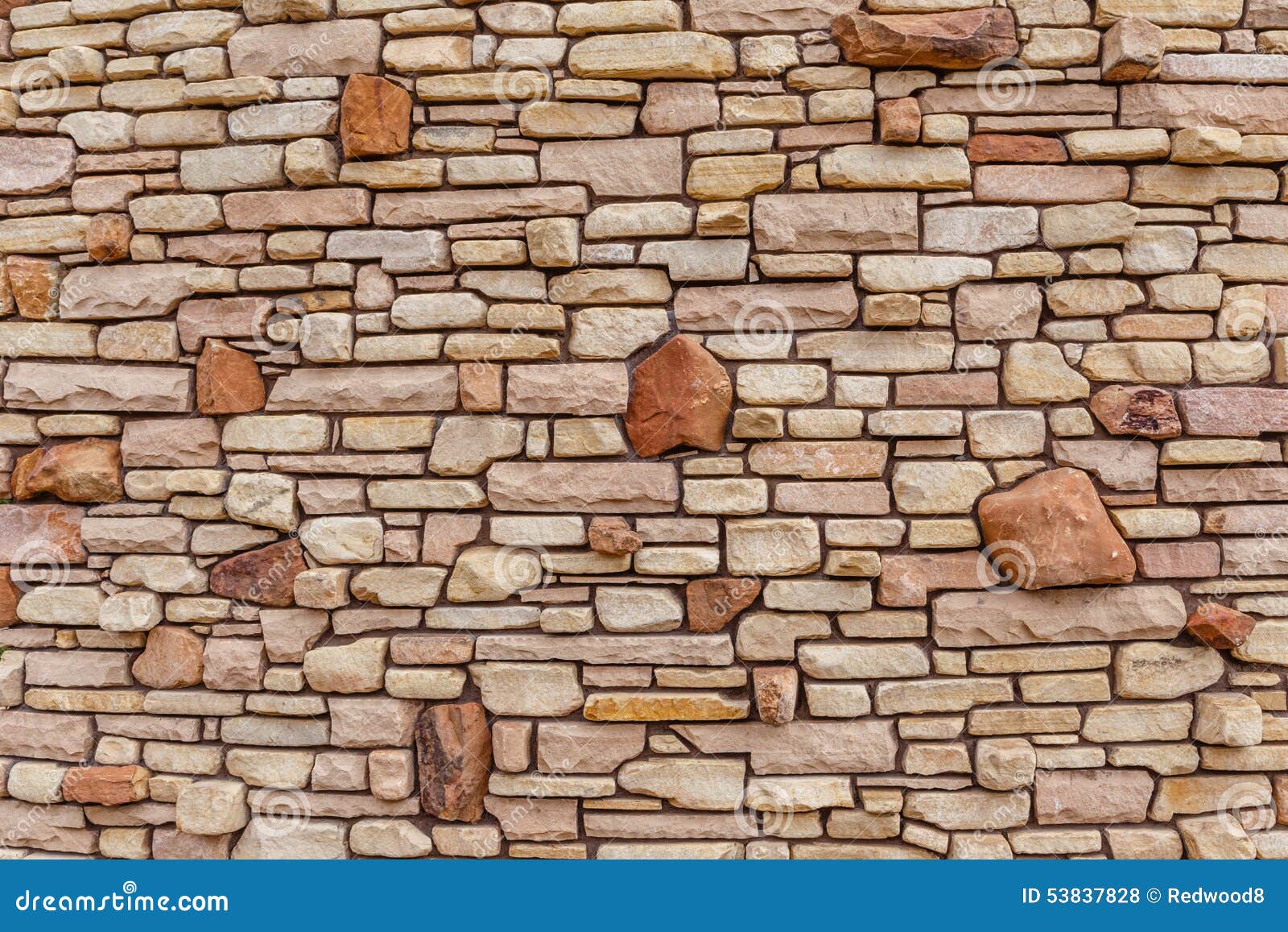 Designed Stone Wall stock photo. Image of detail, structure - 53837828