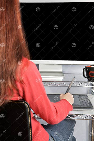 Designer stock photo. Image of office, isolated, hair - 9080698