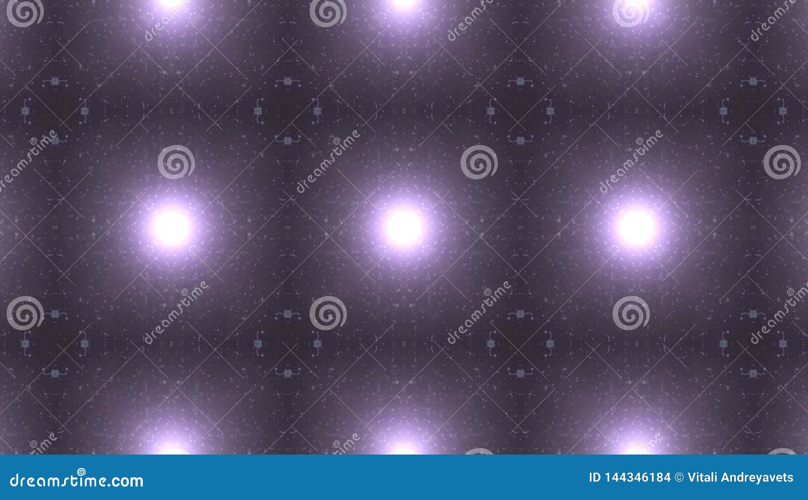 Designer Abstract Background with Glowing Individual Shapes. Stock ...