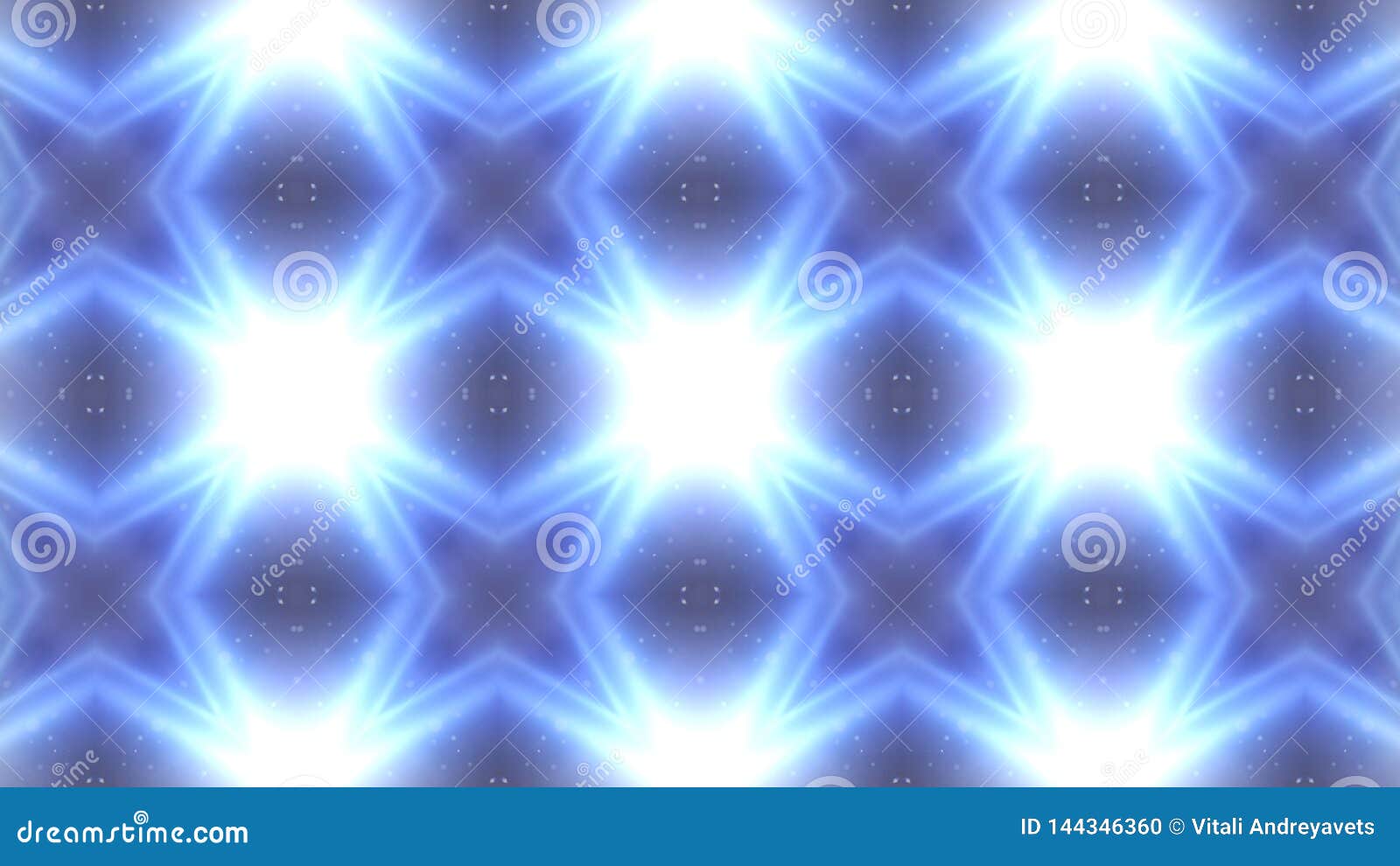 Designer Abstract Background with Glowing Individual Shapes. Stock ...