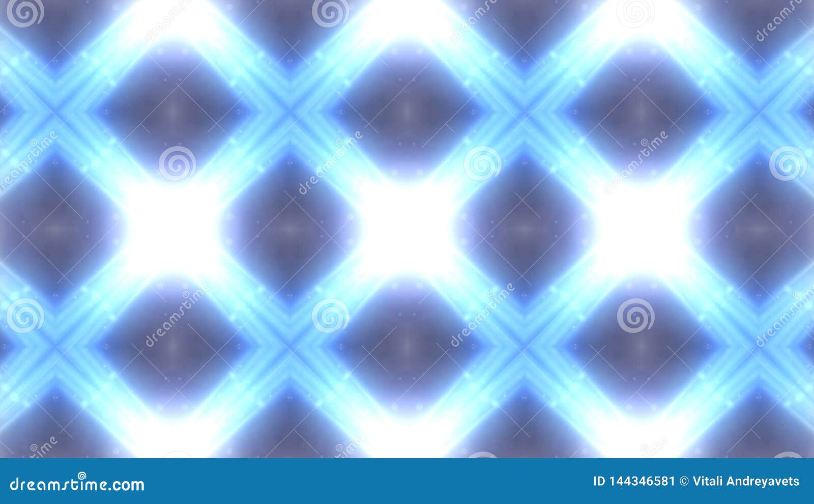 Designer Abstract Background with Glowing Individual Shapes. Stock ...