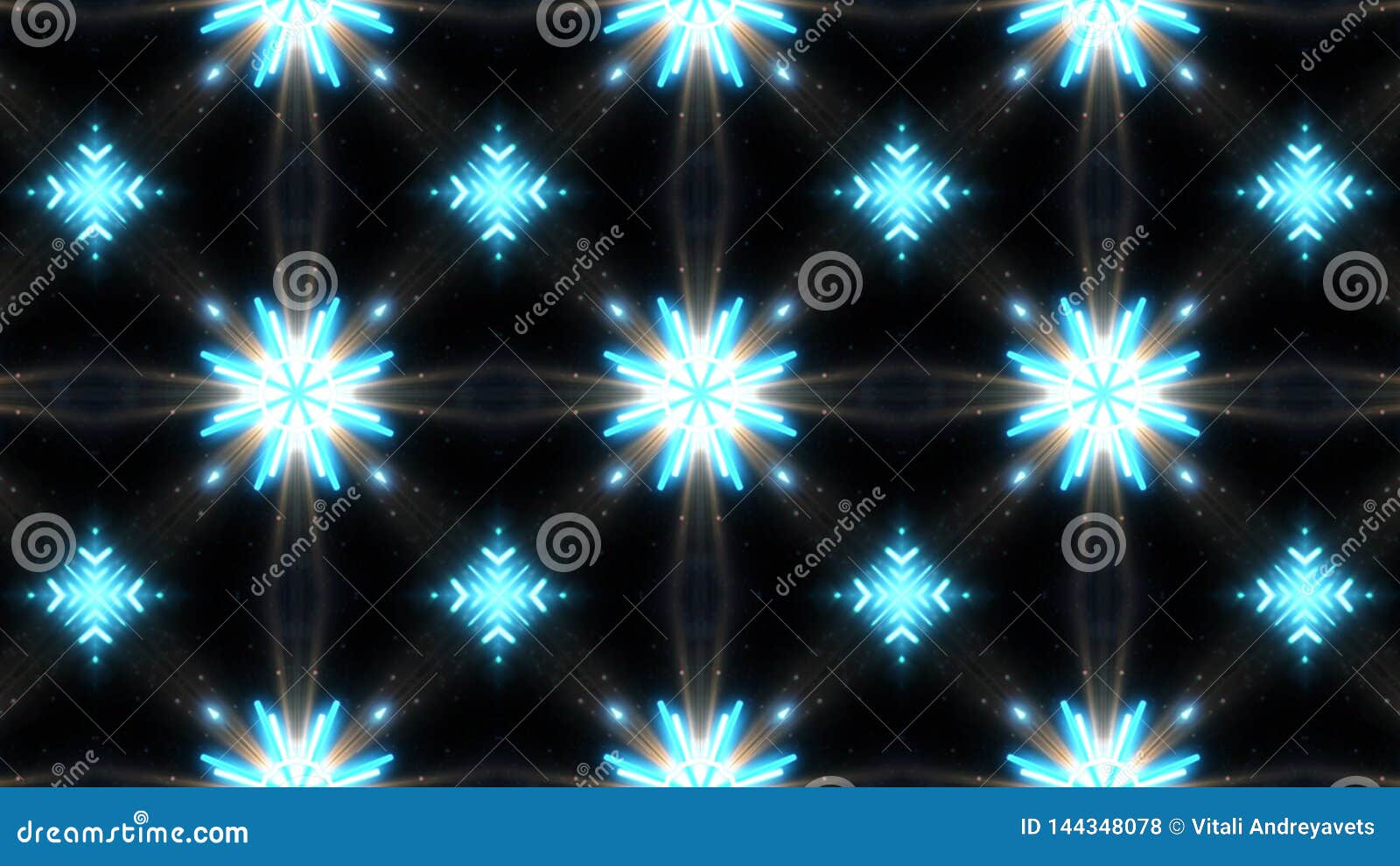 Designer Abstract Background with Glowing Individual Shapes. Stock ...