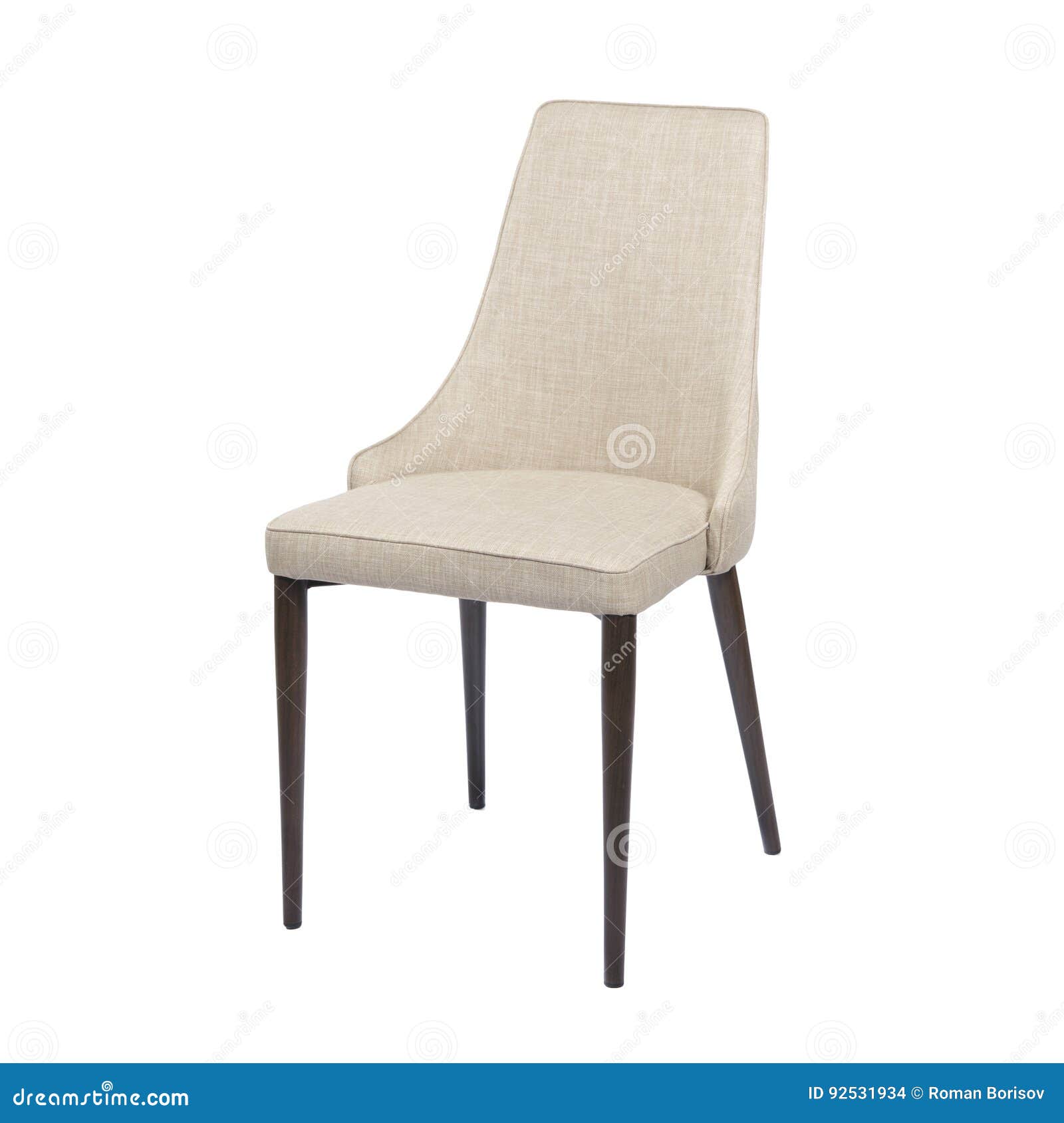 Chair Isolated on White Background Stock Photo - Image of insulation ...