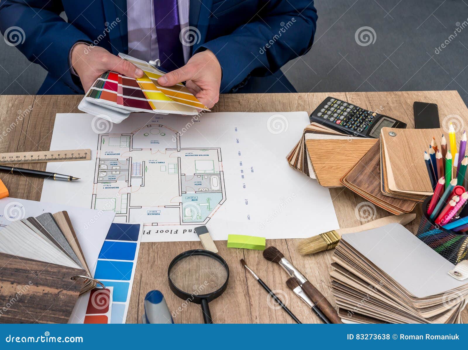 Designer Choice Wooden Material Sample Stock Photo - Image of color ...