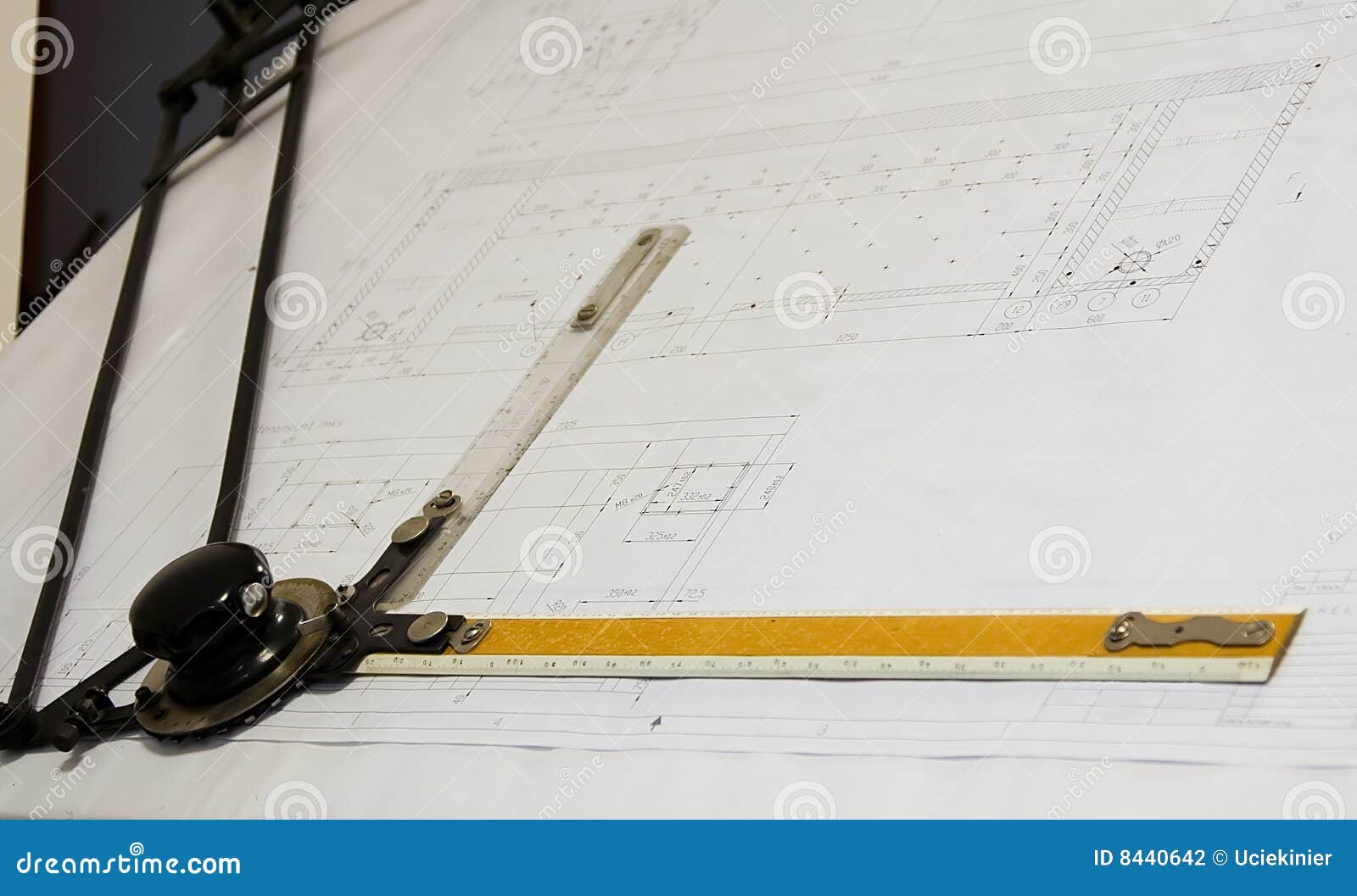 Designer drawing board stock photo. Image of industrie - 8440642