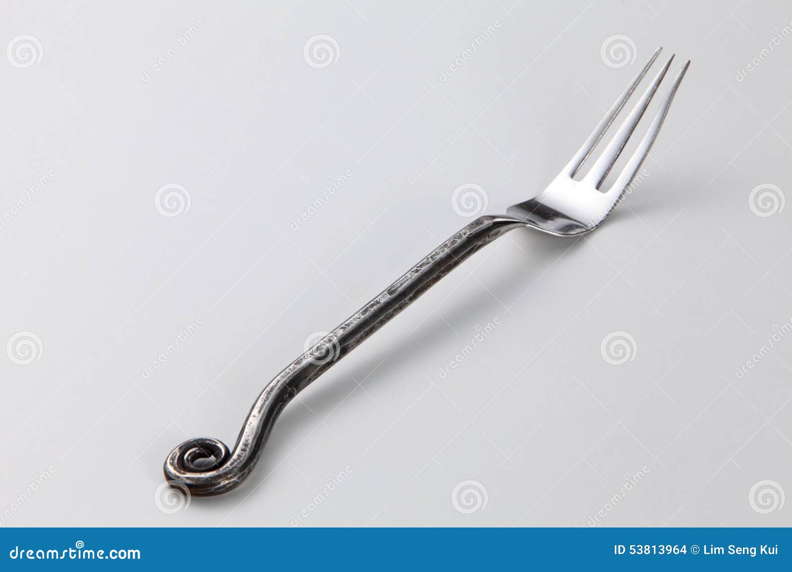 Designer fork stock photo. Image of white, cutlery, reflection - 53813964