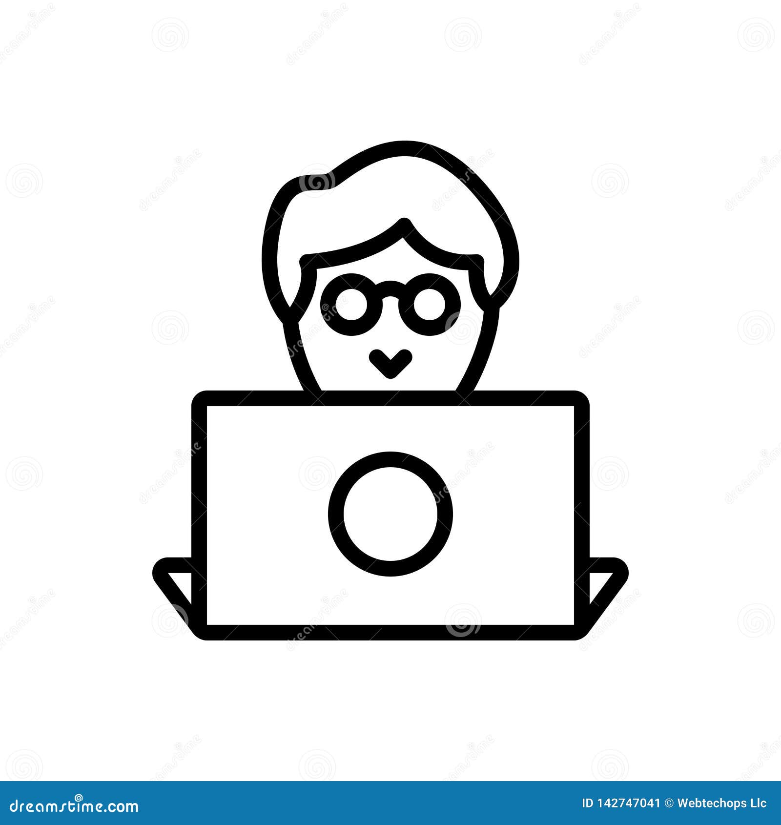 Web Designer And Programmer Working At Desktop Computer. Cartoon Woman ... Web Designer And Programmer Working At Desktop Computer. Cartoon Woman ...