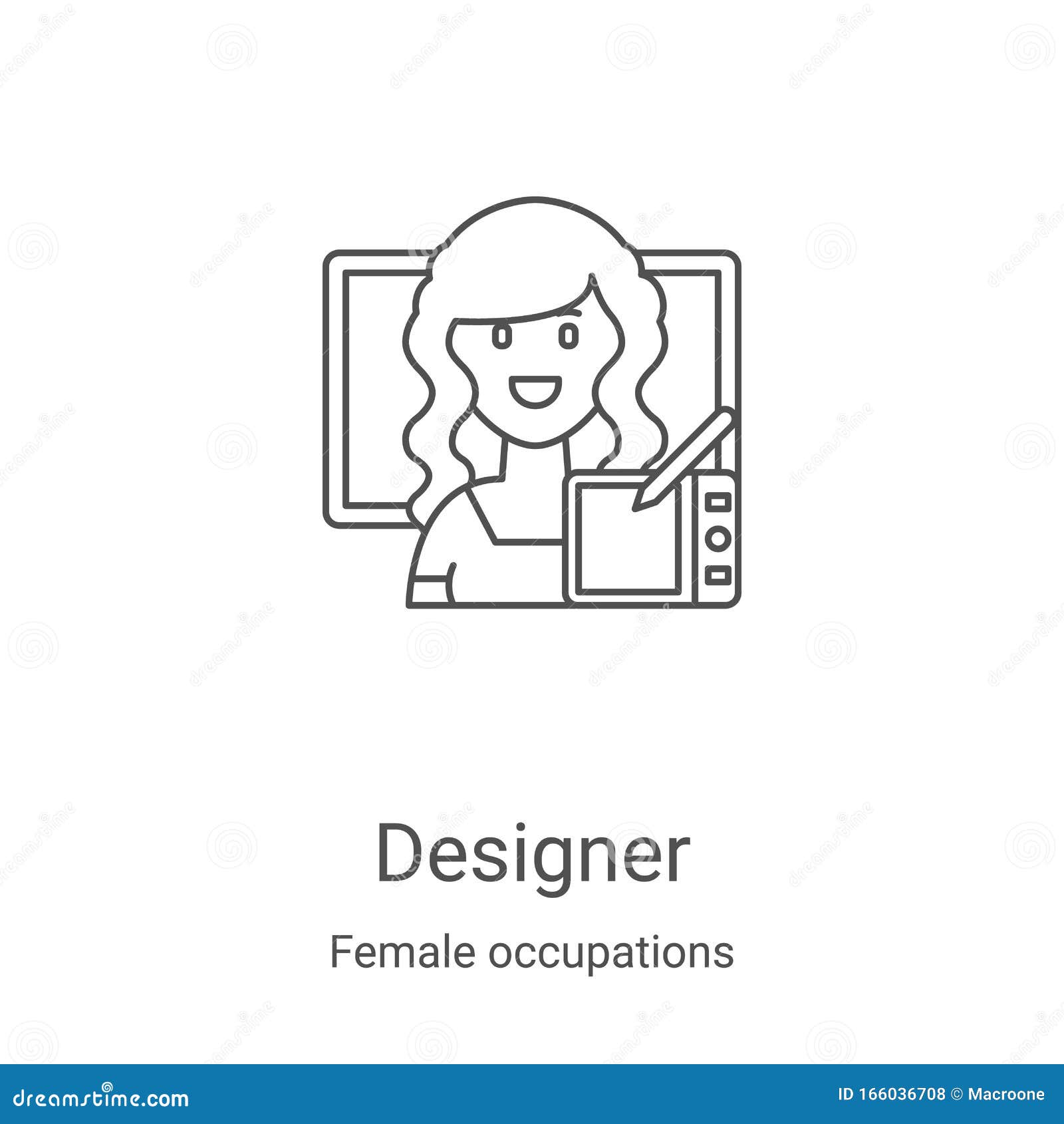 9 Female Occupations Icons Pack. Trendy Female Occupations Icons On ...