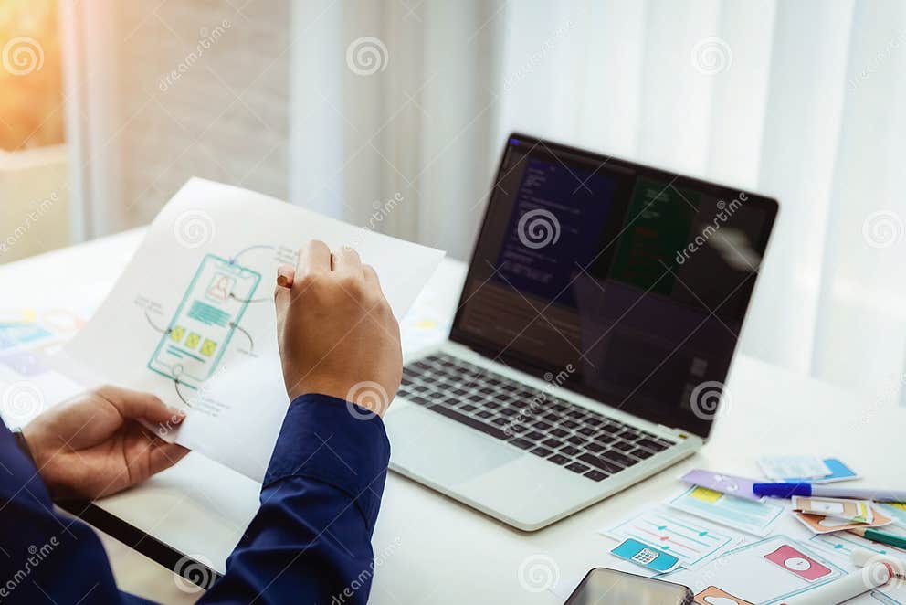 Designer Man Mobile Application Test New App Features. he Working with ...