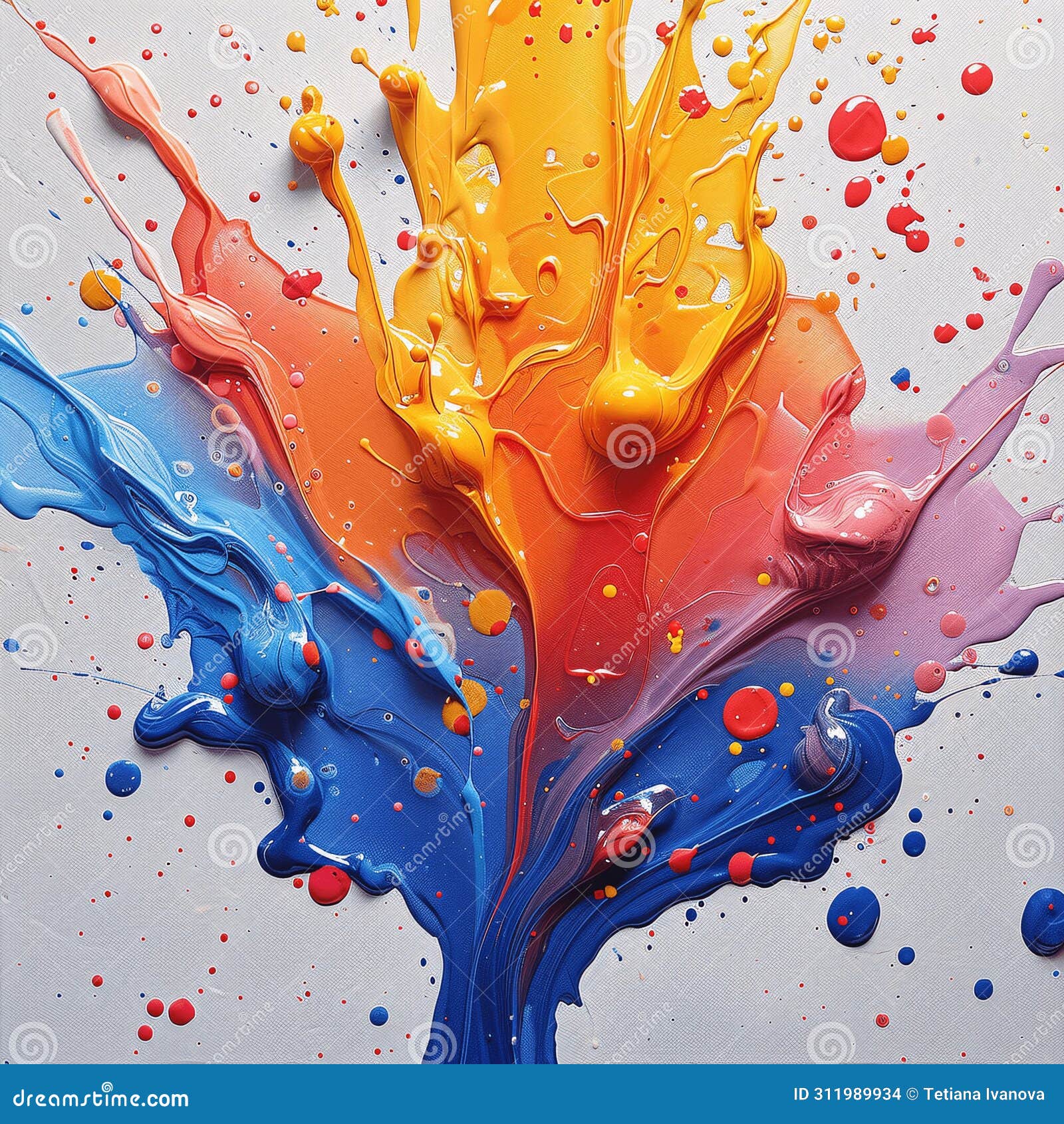 Designer-quality Background with Splattered Elegance. Stock ...