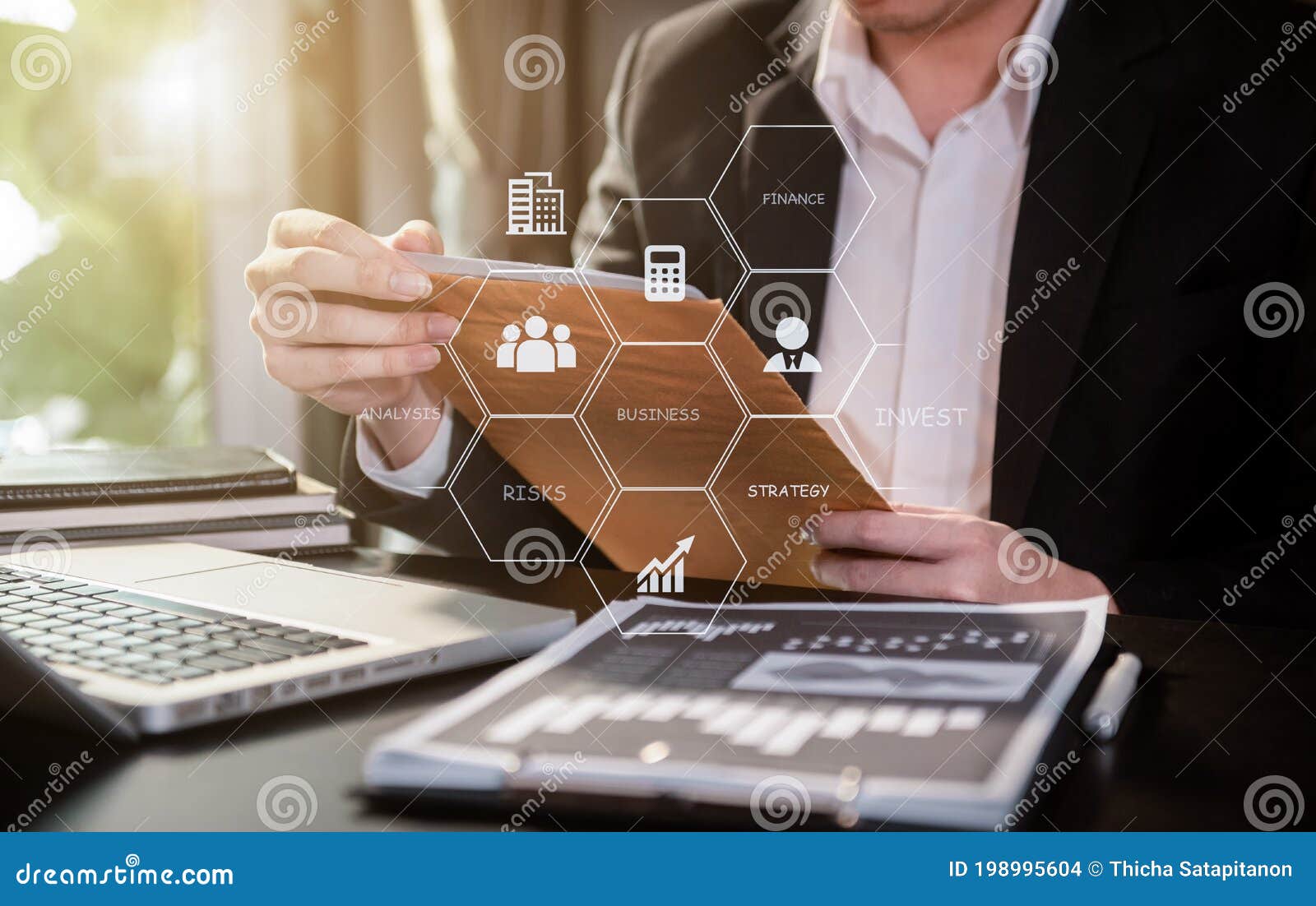 Designer Using Widescreen Offset Printing Machine, Man Print Banner On ...