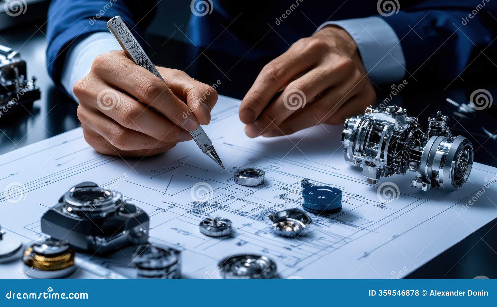 Detailed Technical Drawing Of An Old Sailing Ship Royalty-Free Stock ...
