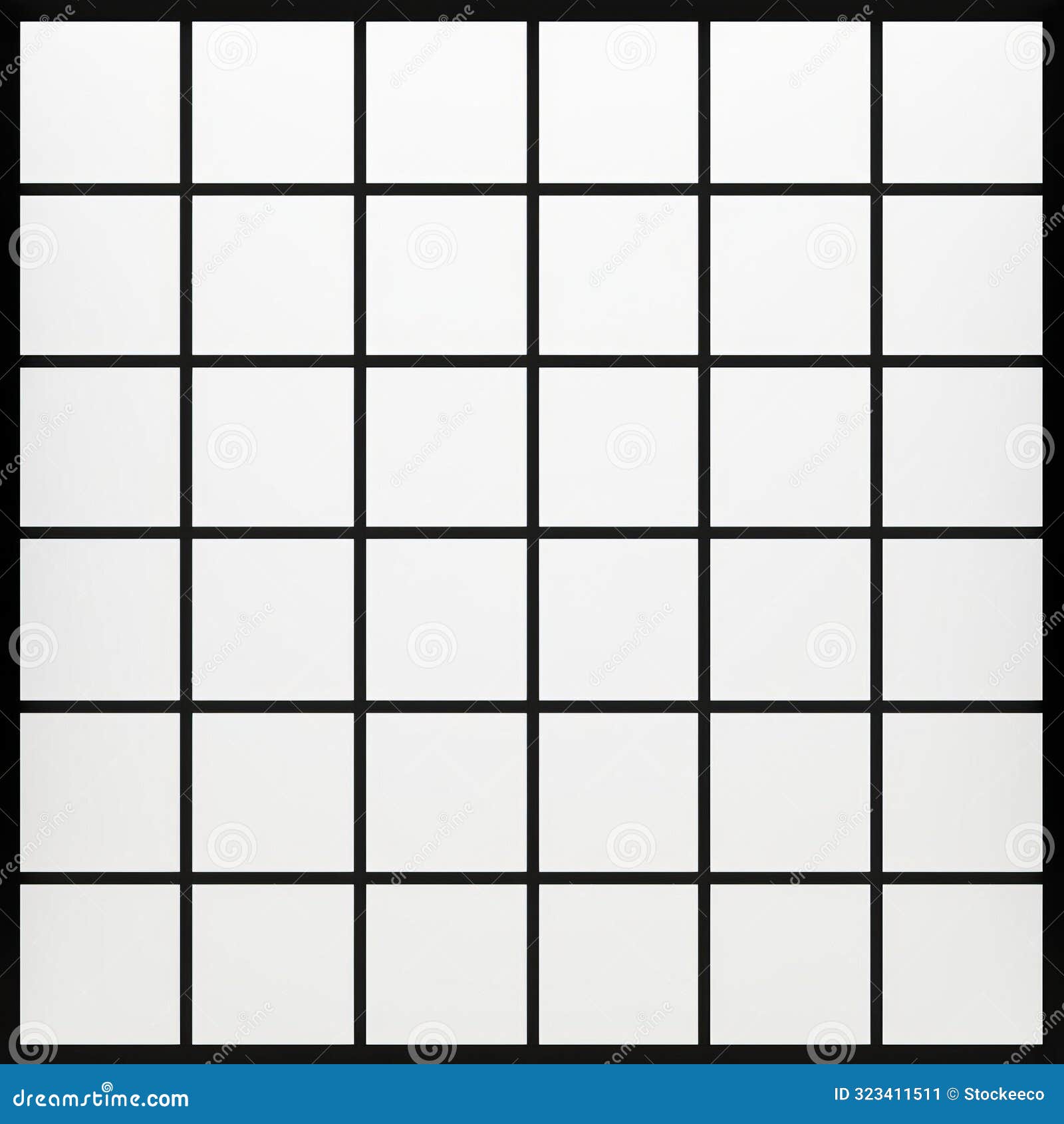 Designing a 4x4 Alternating Black and White Grid Pattern Stock ...