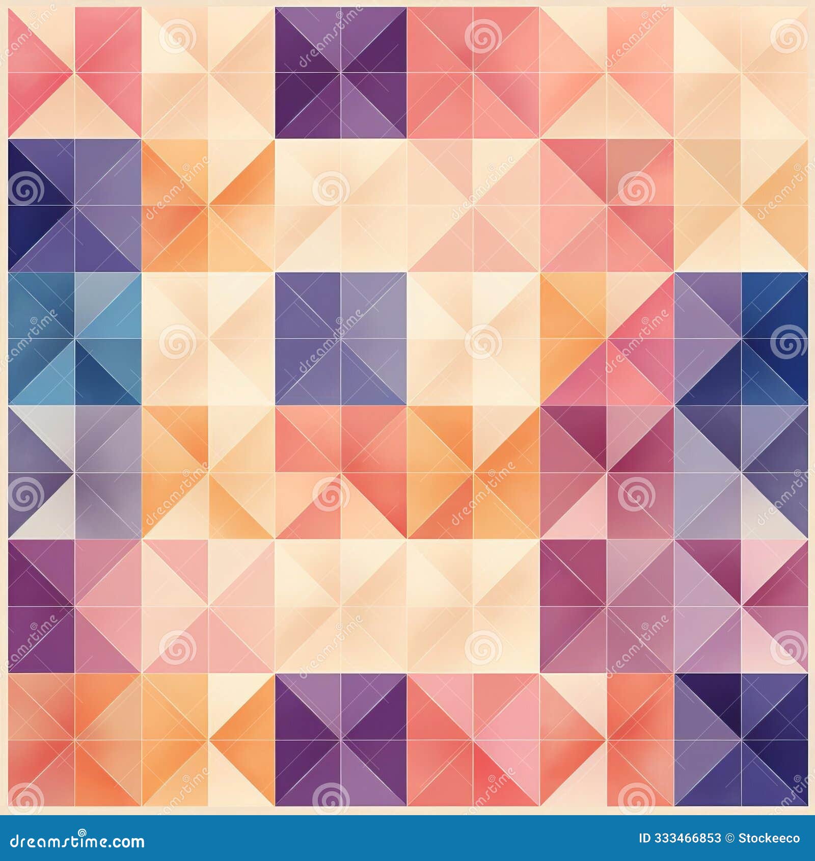 Designing Alternating Color Squares in a Damask Grid Pattern Stock ...