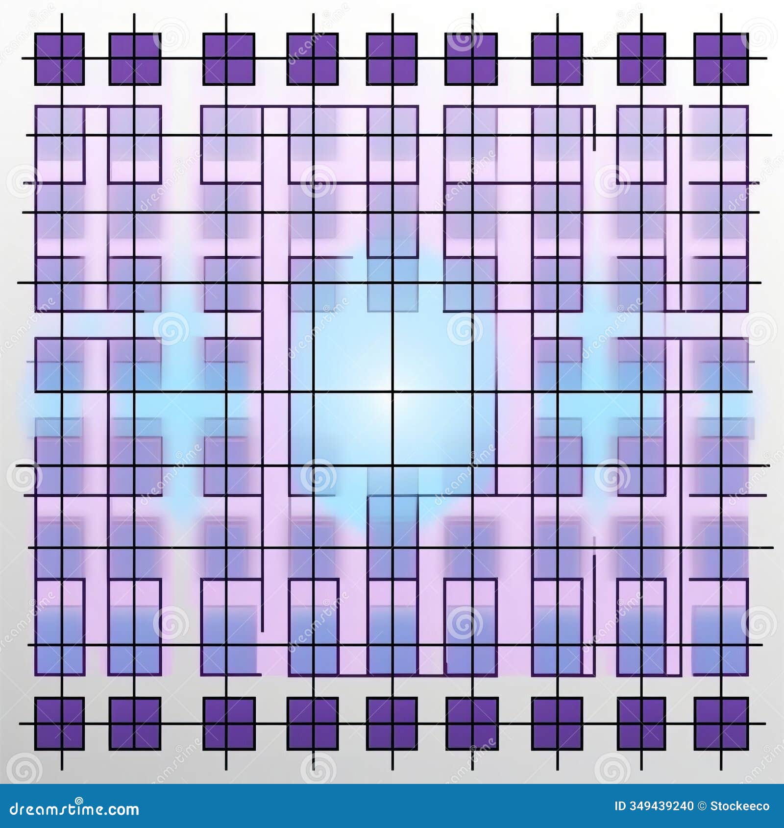 Designing Alternating Color Squares Grid Pattern for Damask Fabric ...