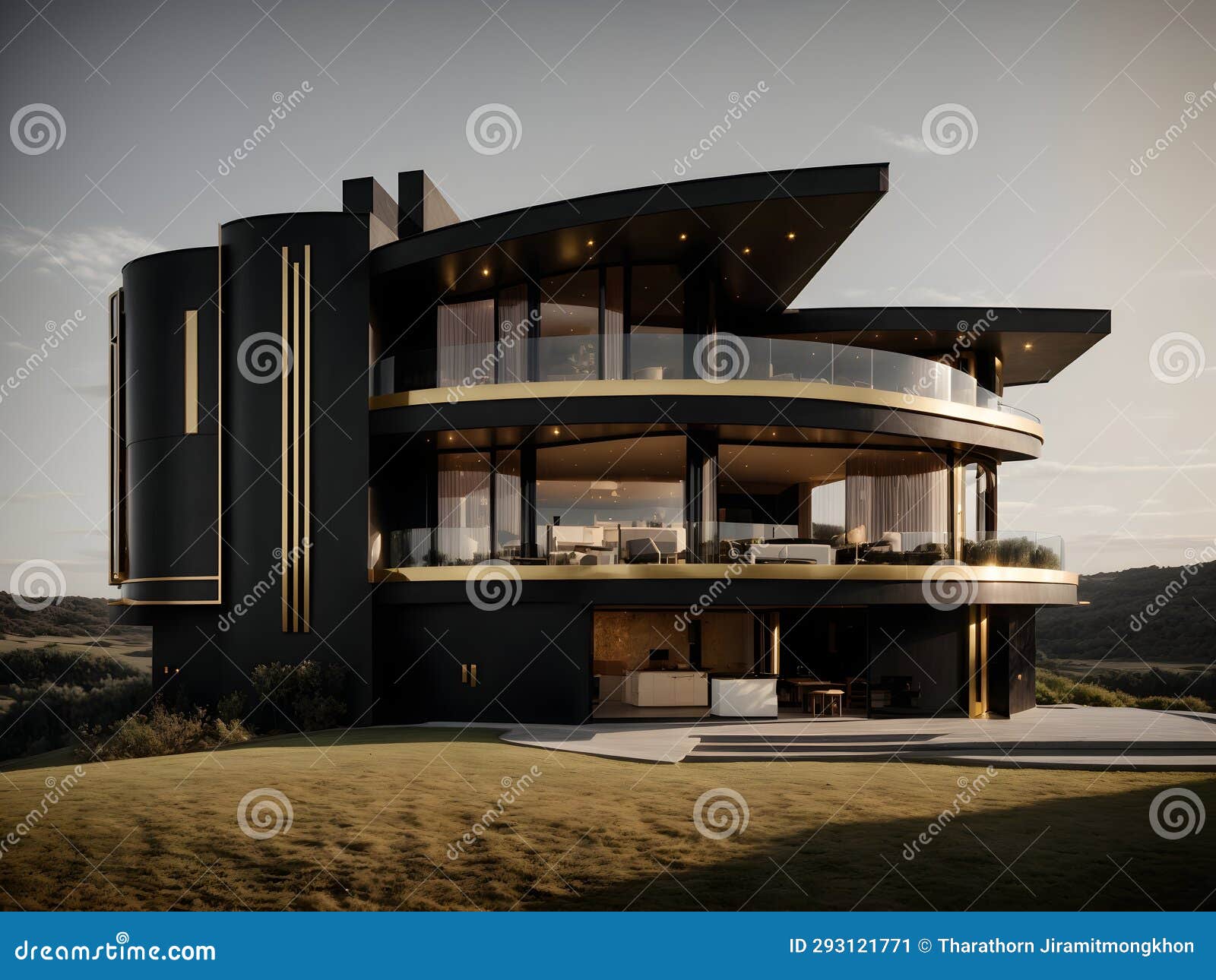 Designing Dreamscape: Transformative Dream House Concepts Stock ...