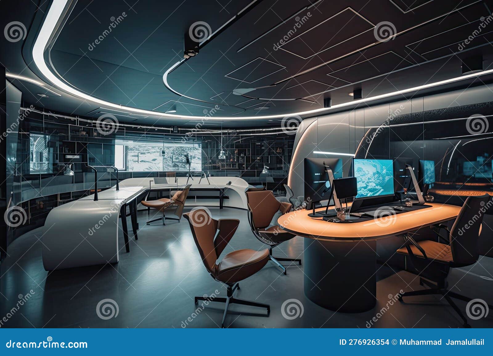 Designing the Future of Work with a Futuristic Office and Generative AI ...