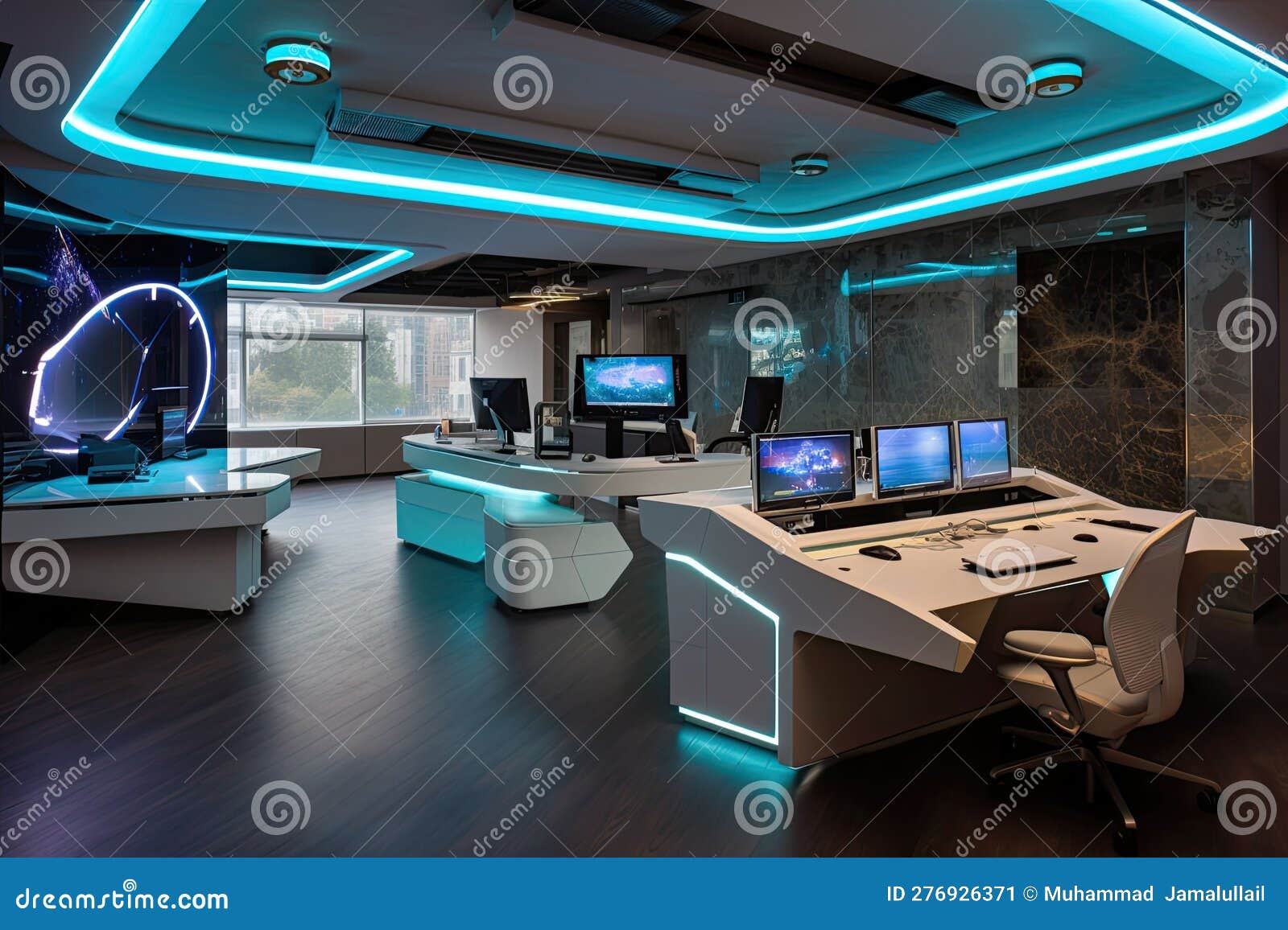 Designing the Future of Work with a Futuristic Office and Generative AI ...