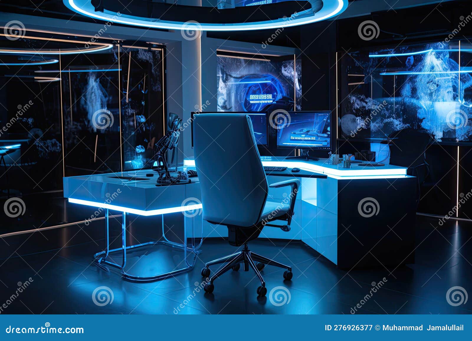 Designing the Future of Work with a Futuristic Office and Generative AI ...