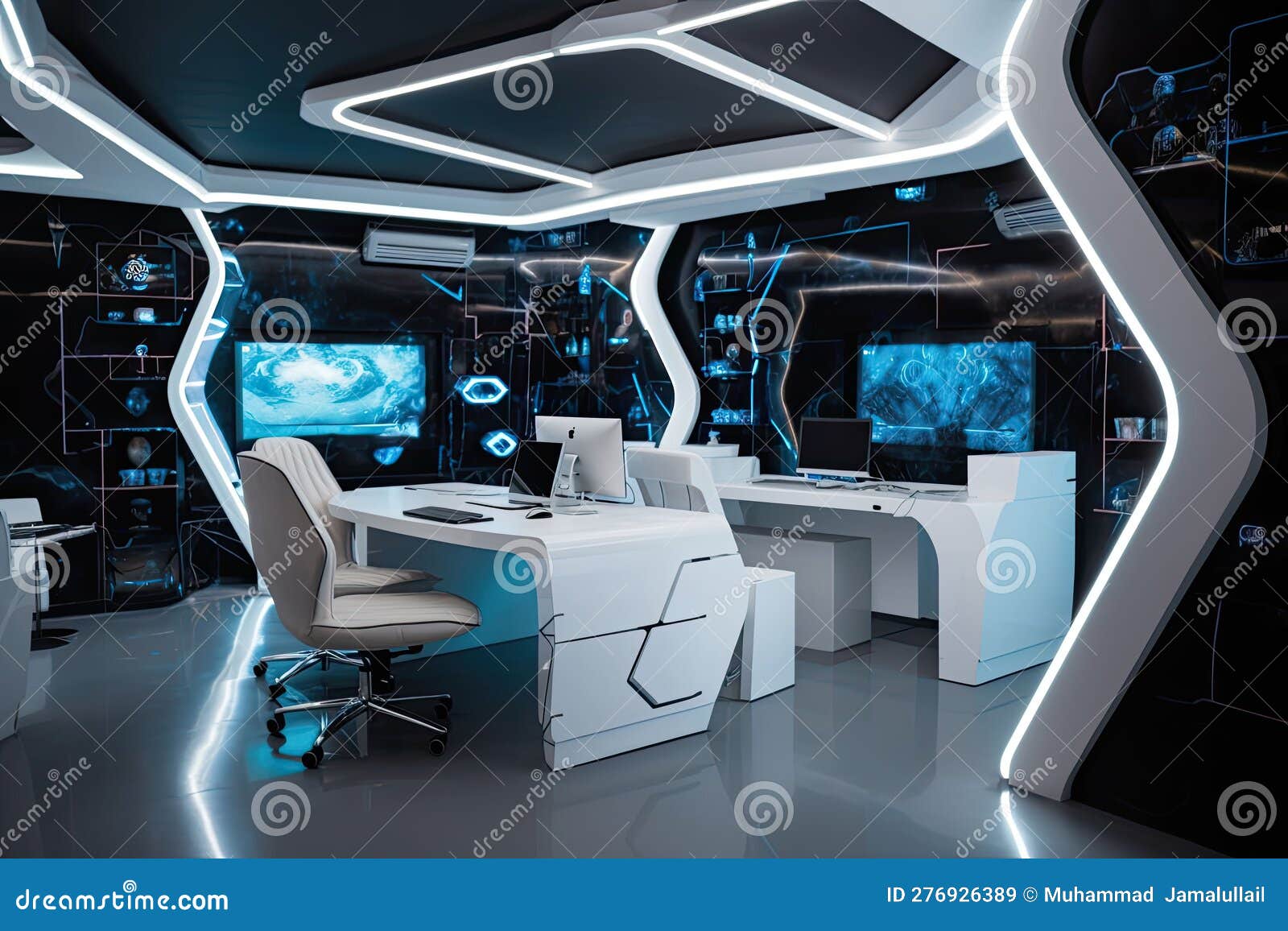 Designing the Future of Work with a Futuristic Office and Generative AI ...