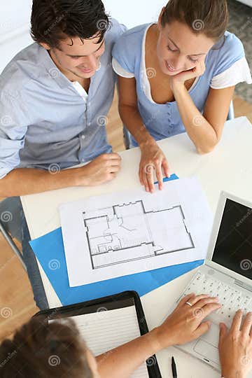 Designing our house stock image. Image of advice, adviser - 26668479
