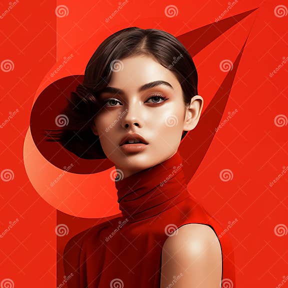 Designing a Simple yet Elegant Vermillion Background Concept Stock ... Designing a Simple yet Elegant Vermillion Background Concept Stock ...