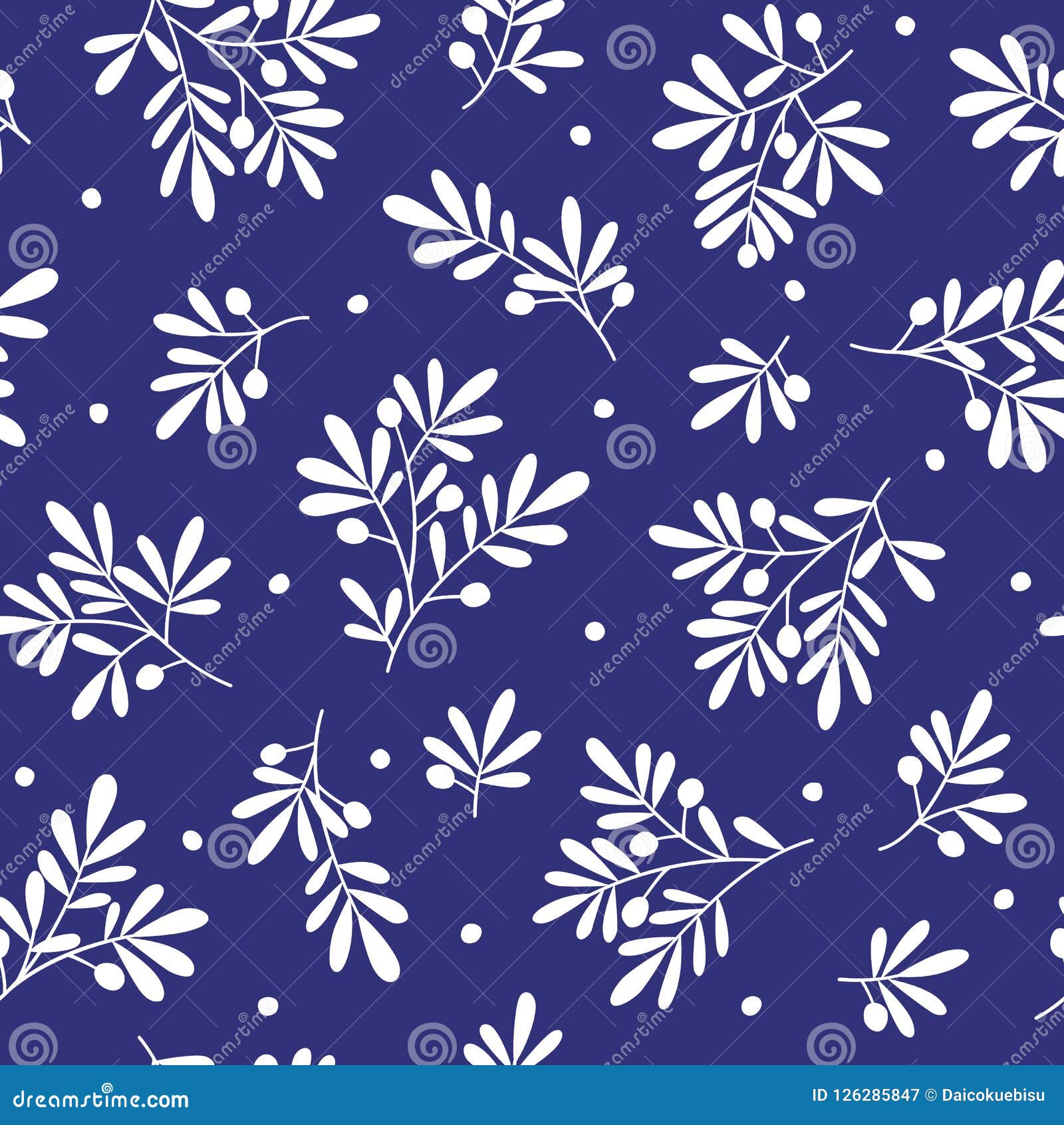 Illustration Pattern of the Leaf, Stock Vector - Illustration of plant ...