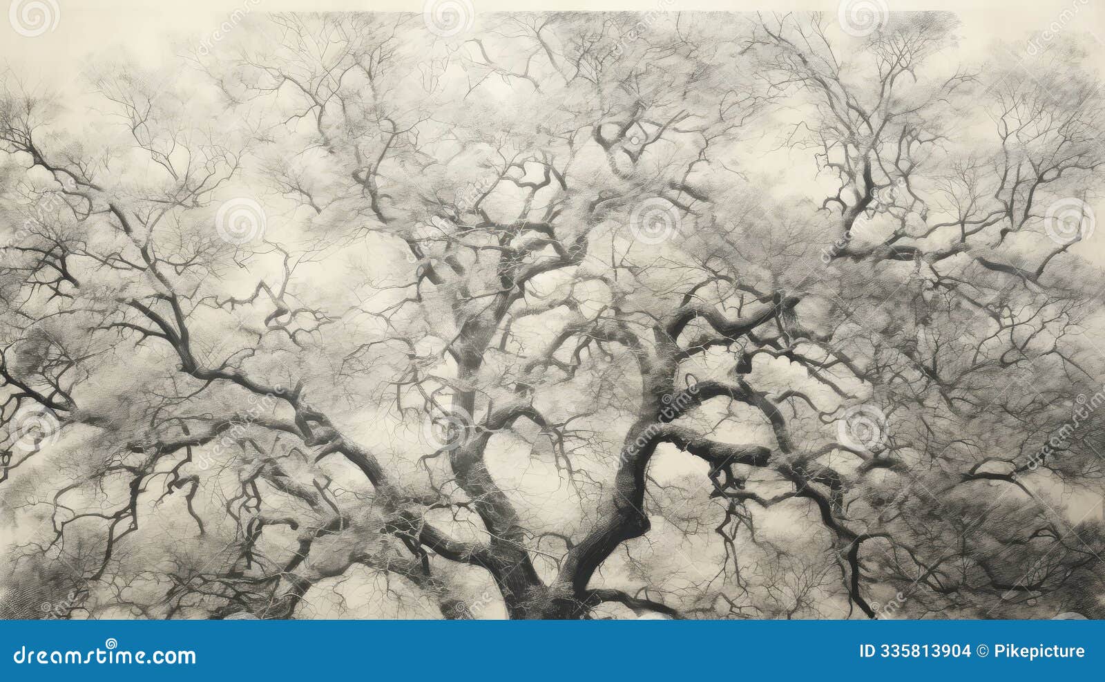 Designs tree etching stock photo. Image of history, generated - 335813904