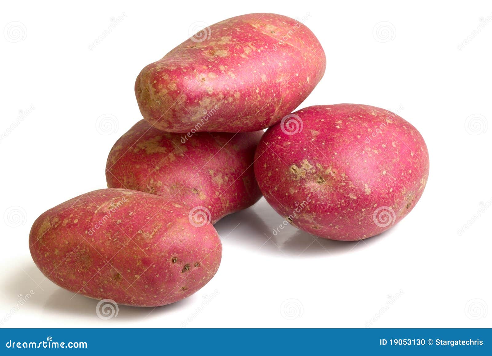 Desiree potato stock photo. Image of isolated, skin, ripe - 19053130
