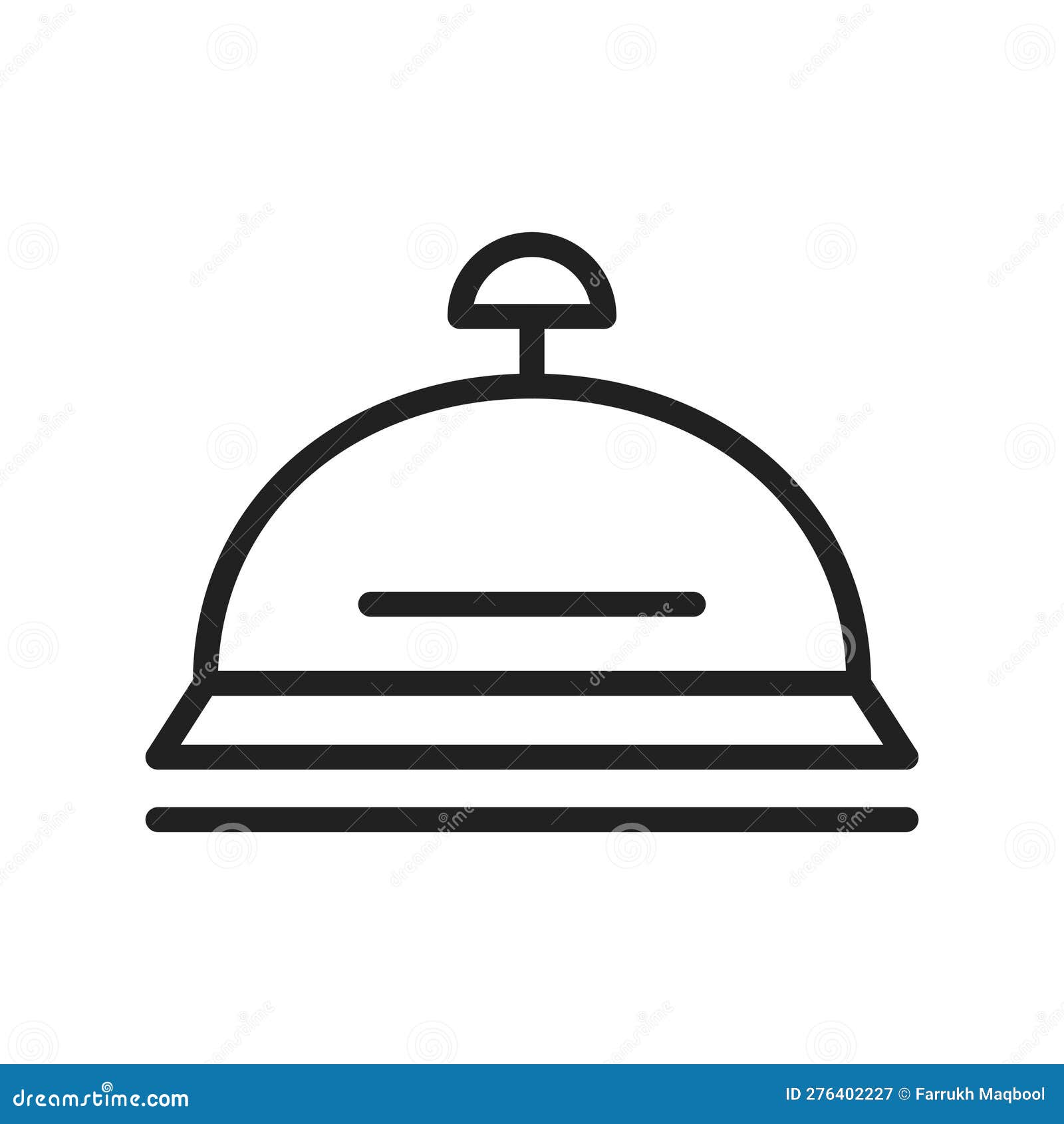 Desk Bell Icon Vector Image. Suitable for Mobile Apps, Web Apps and ...