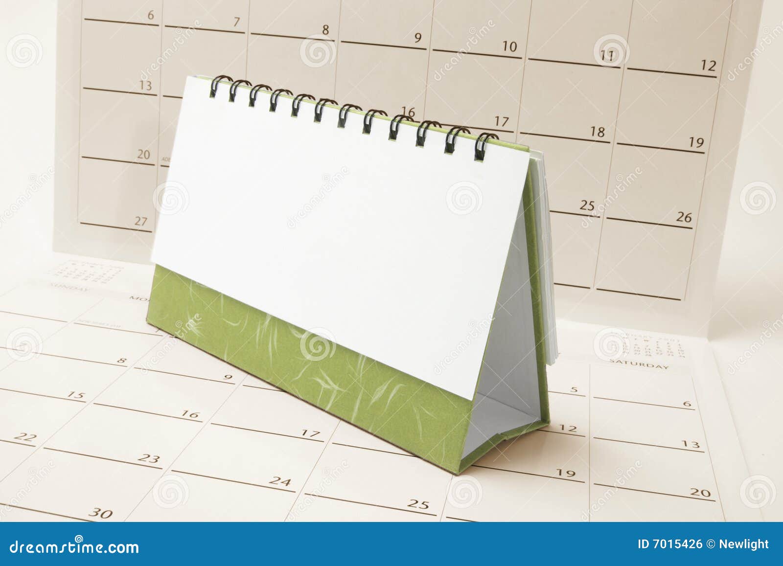 Desk Calendar stock photo. Image of white, plan, calendar - 7015426