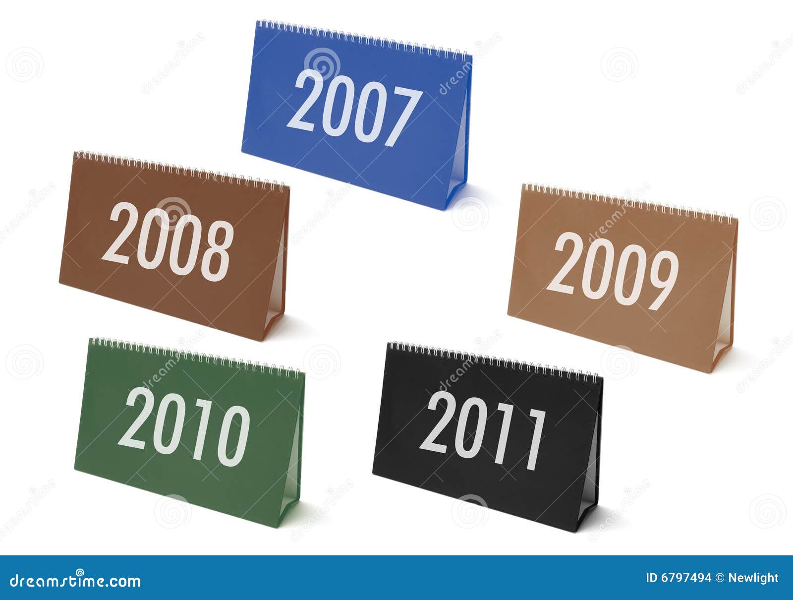 Desk Calendars with Years stock photo. Image of days, weeks - 6797494