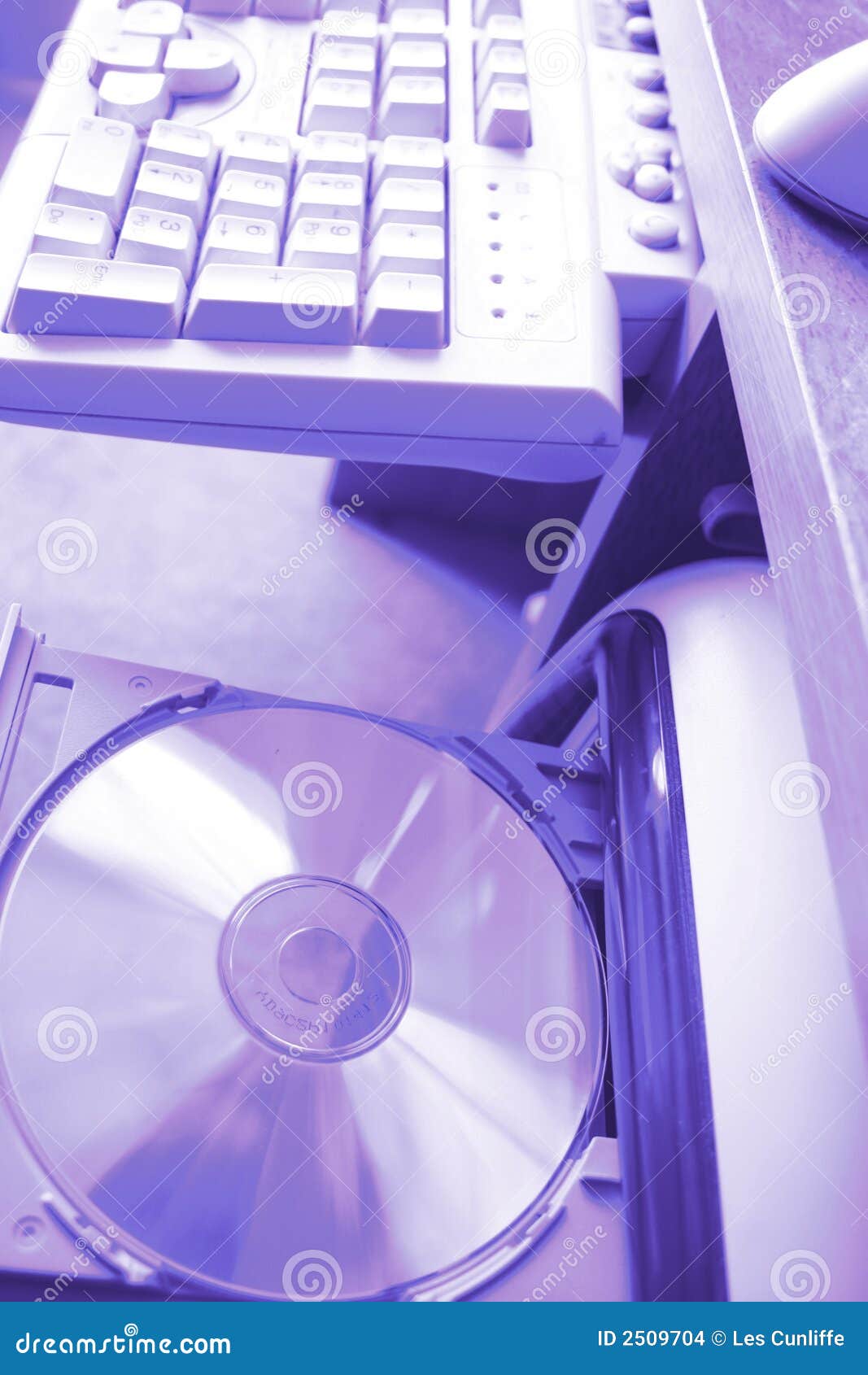 Desk computer components stock photo. Image of component - 2509704