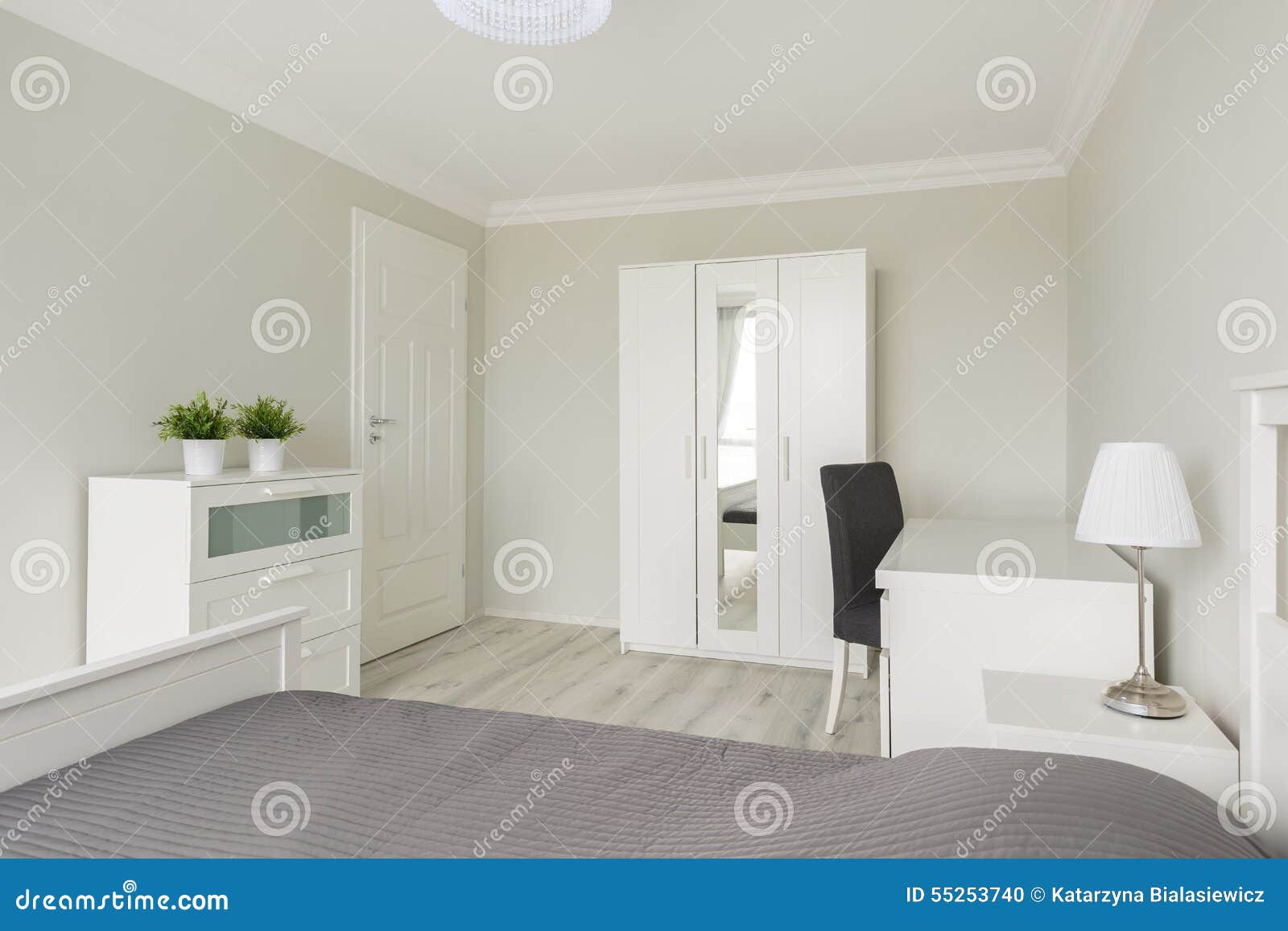 Desk in Modern Private Room Stock Photo - Image of residence, luxury ...