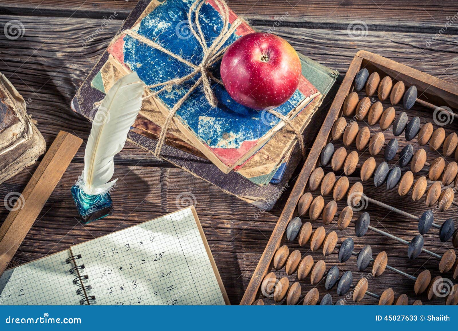 Desk student math classes stock image. Image of lecture - 45027633