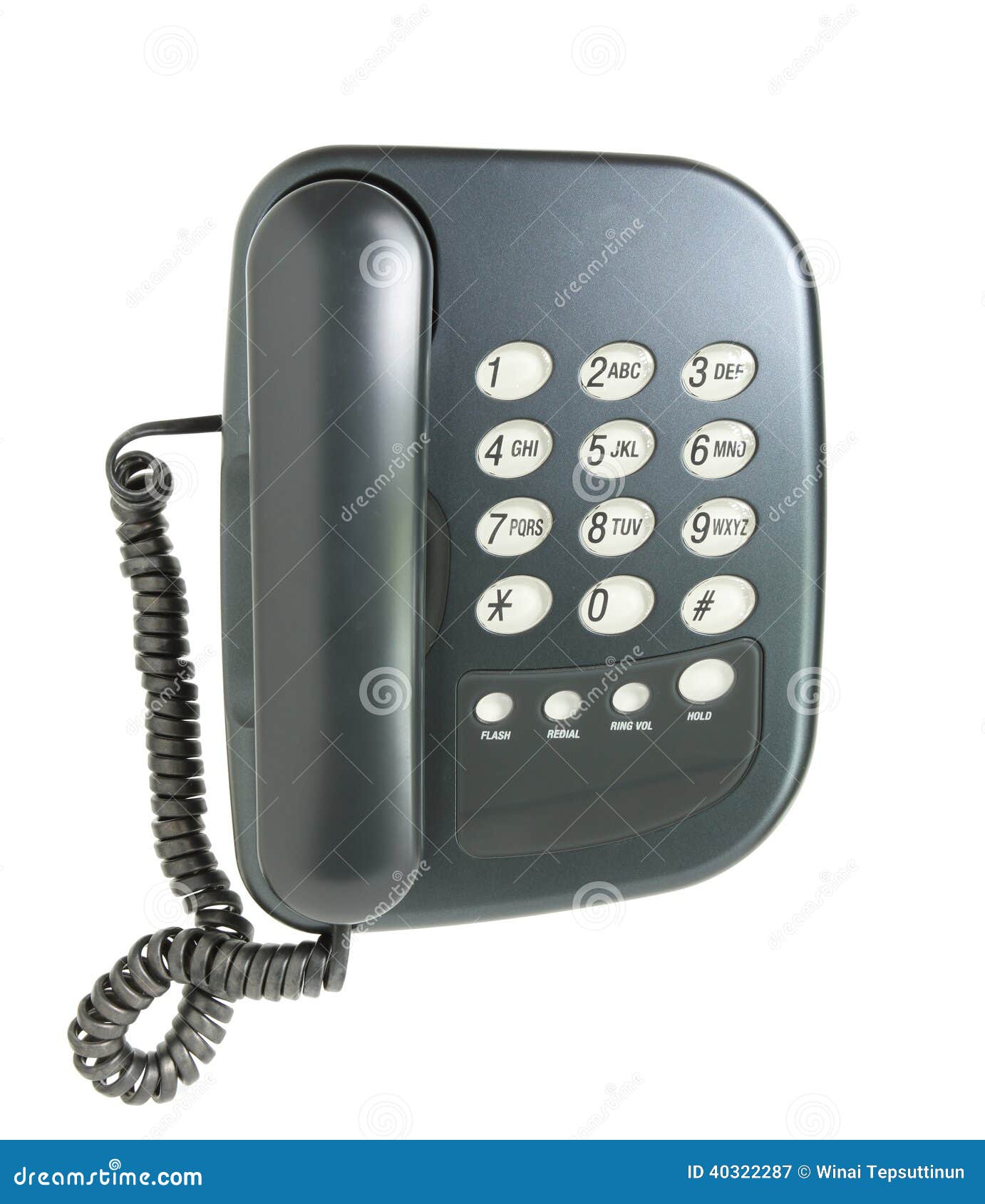 Desk telephone stock image. Image of number, telecommunication - 40322287