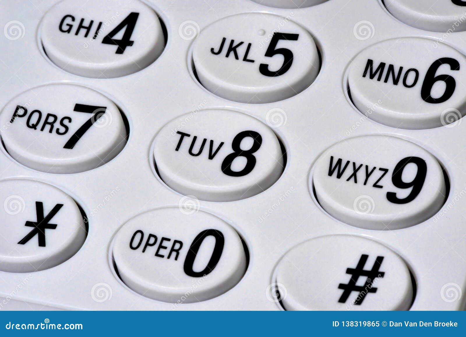 Desk Telephone Key Pad Closeup Stock Image - Image of macro, office ...