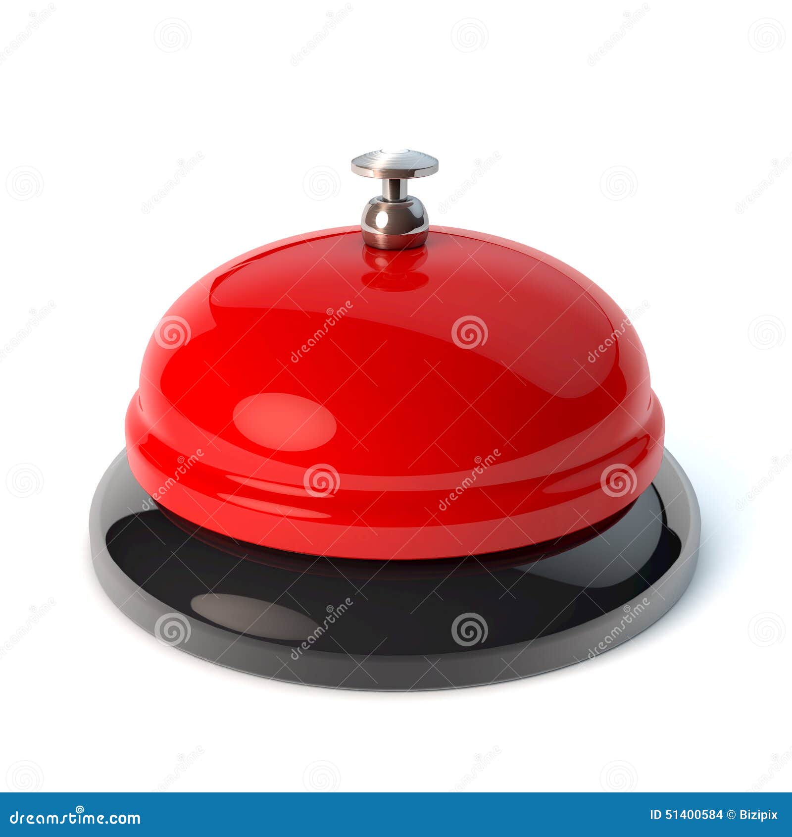 Desktop bell Buzzer style stock illustration. Illustration of ...