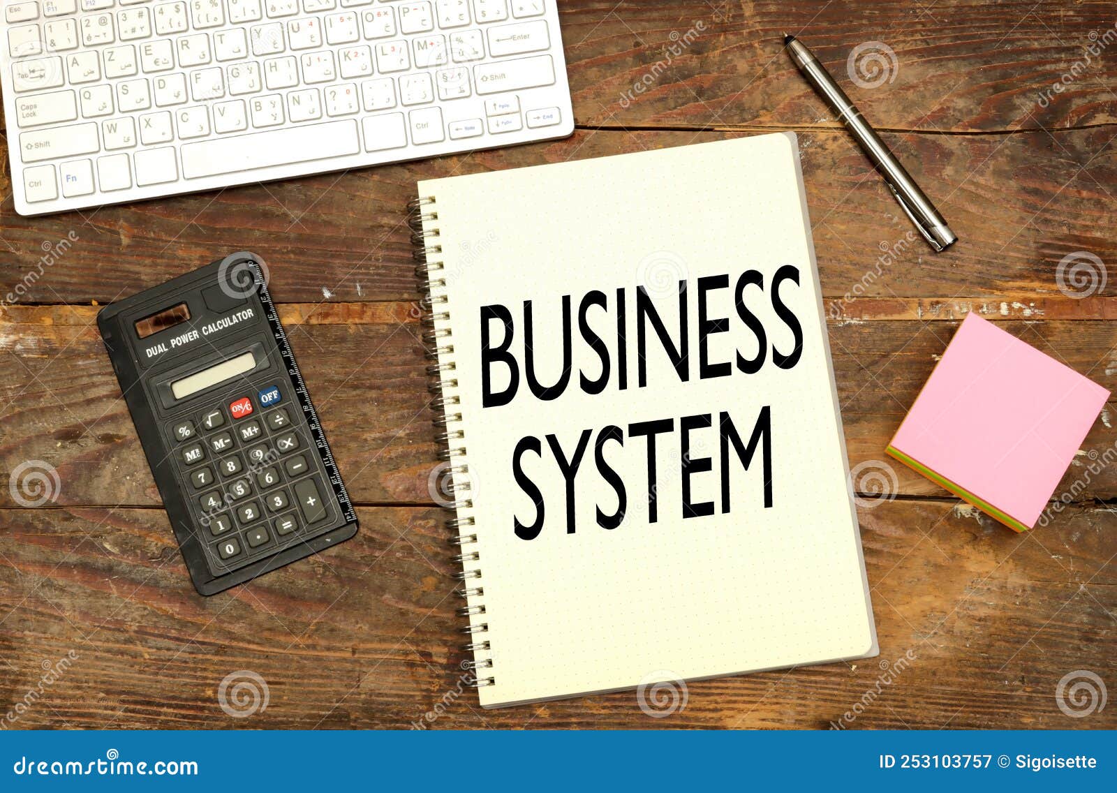 Desktop, Business System Concept Stock Image - Image of improvement ...