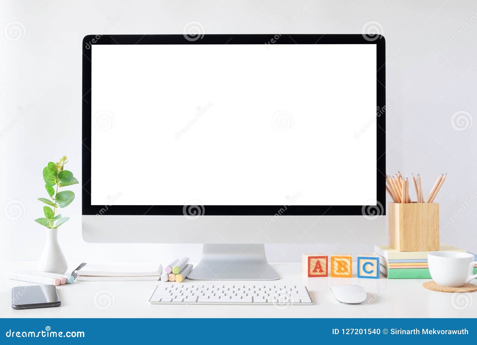 Desktop Computer E Articoli Per Ufficio Del Monitor Del Modello ...