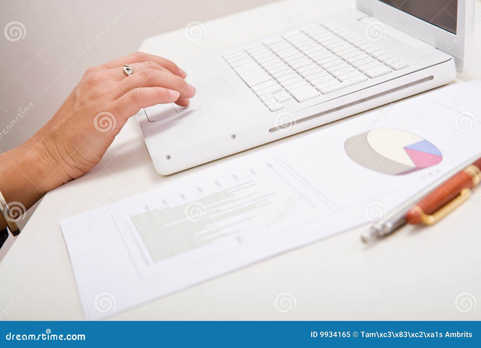 Desktop, computer, hand stock image. Image of press, touch - 9934165