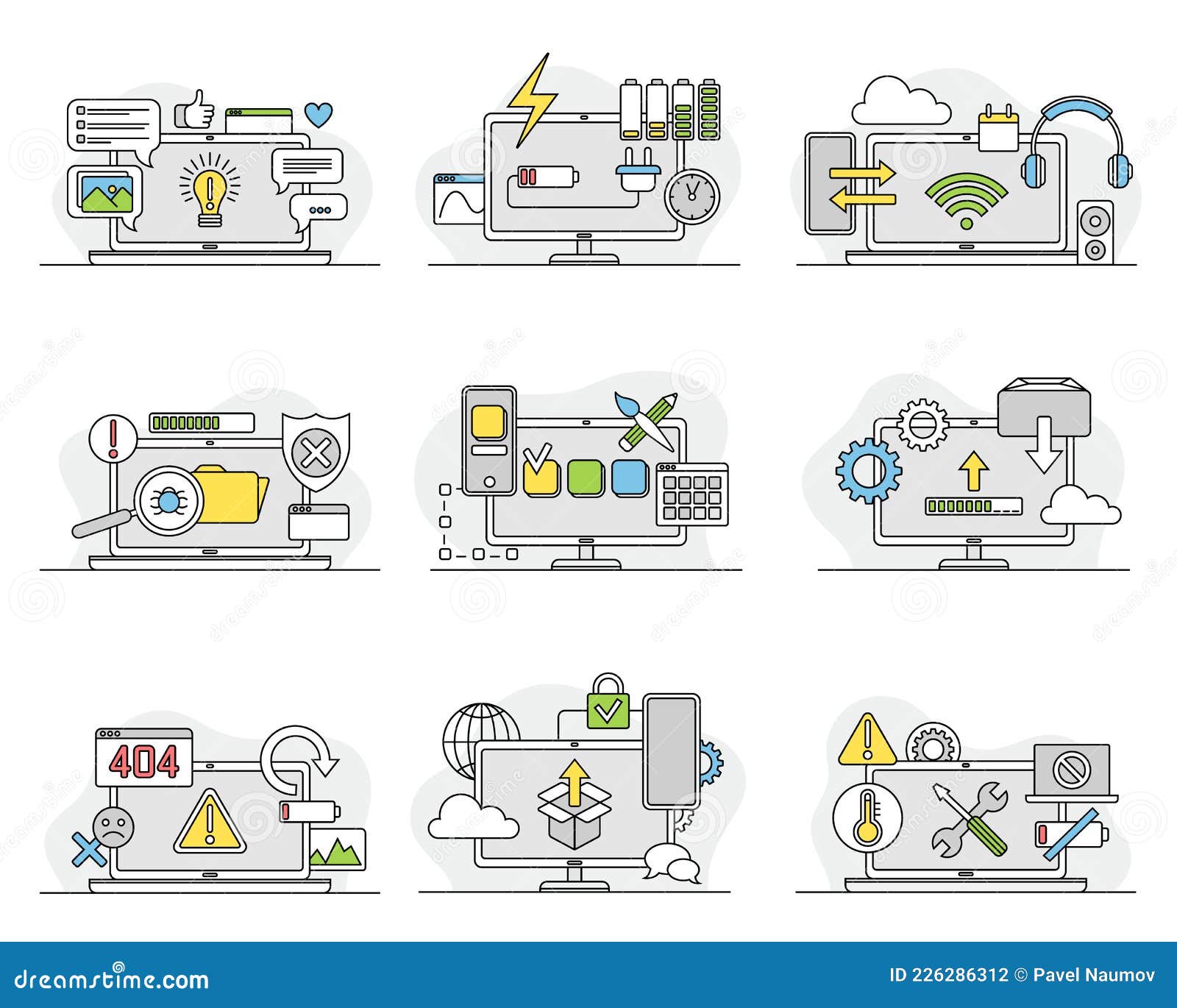 Desktop Computer And Laptop Monitor As Programmed Machine For Arithmetic Or Logical Operation