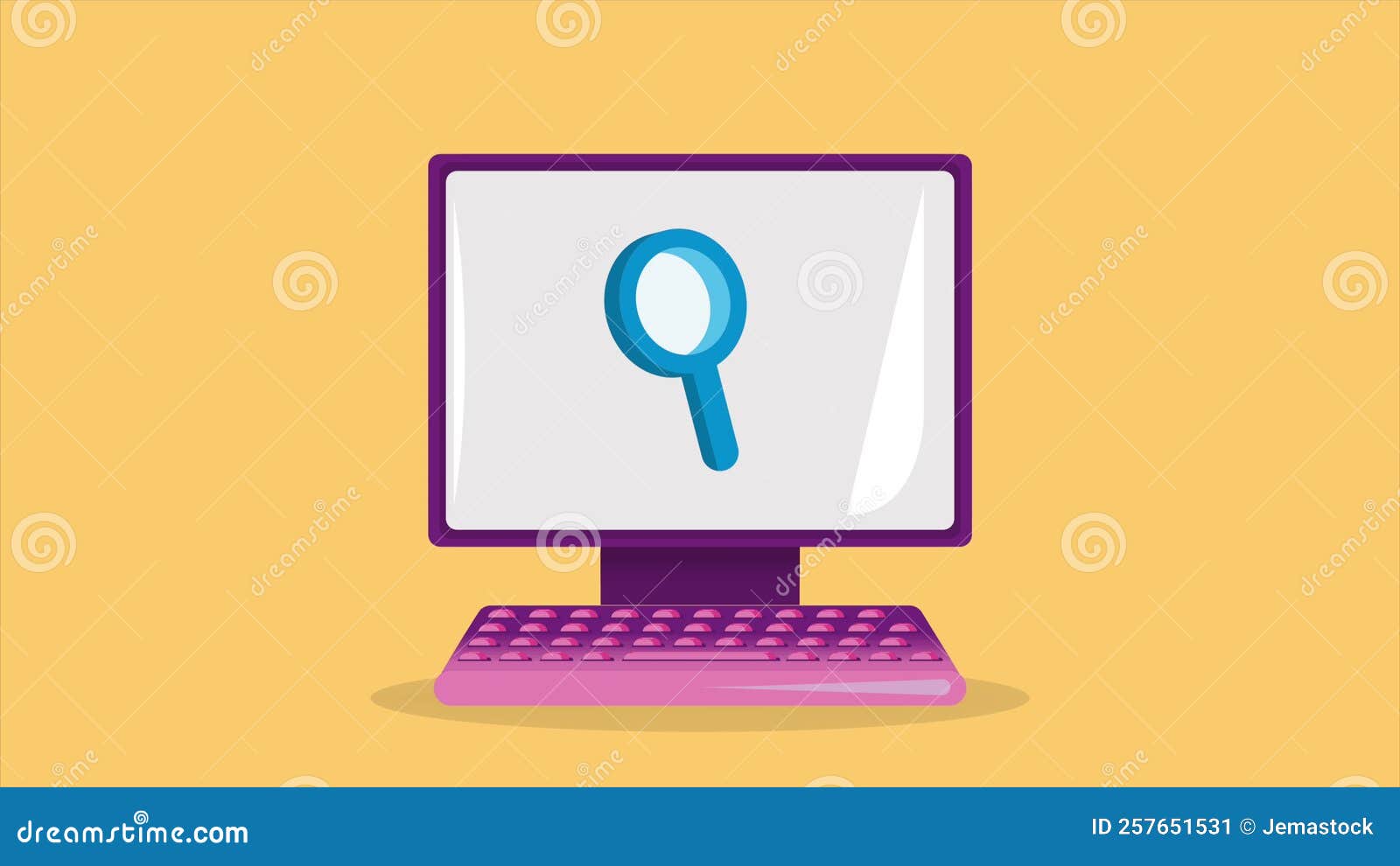 Desktop Computer Tech Device Animation Stock Video - Video of footage ...