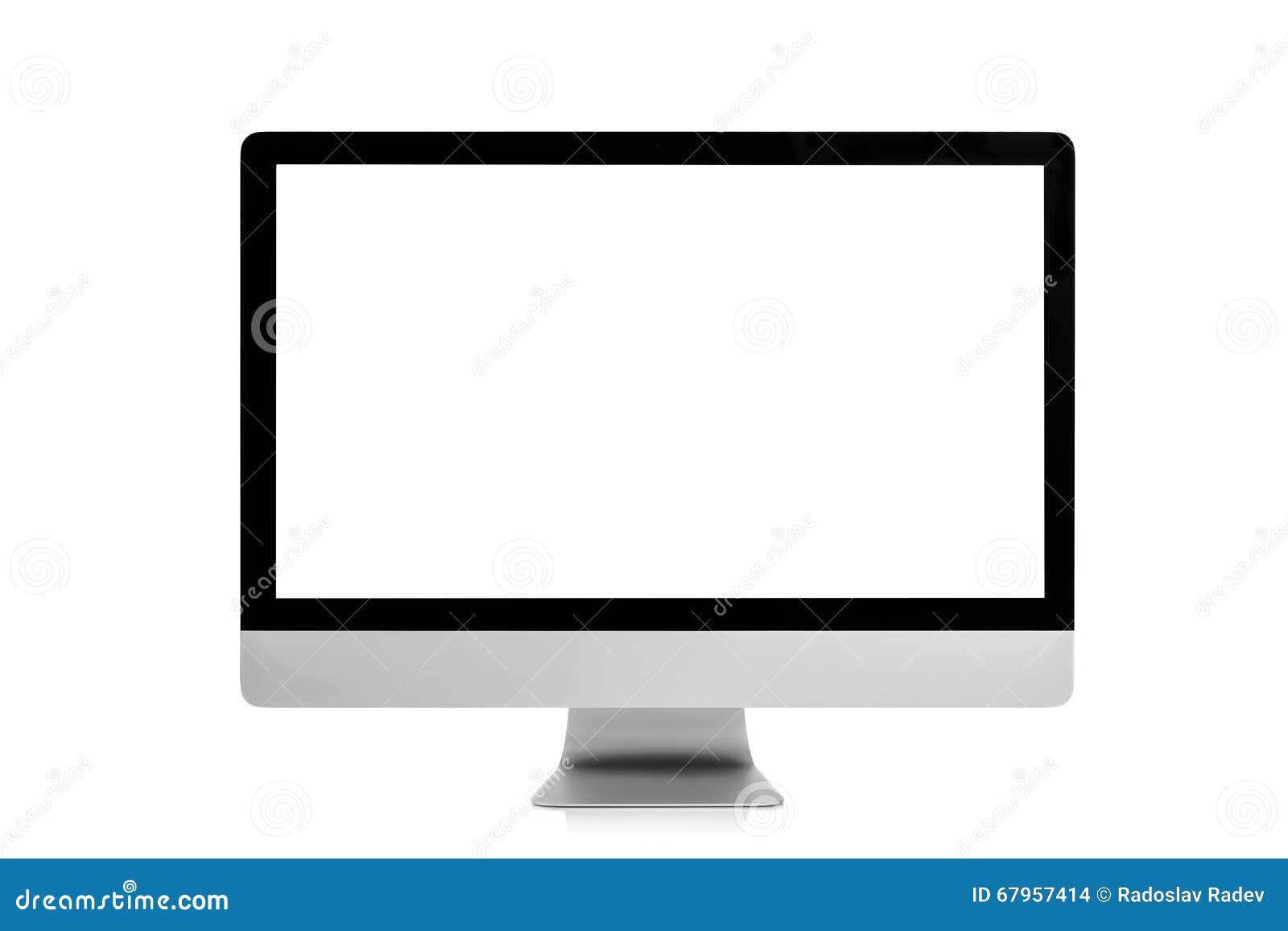 Desktop computer stock photo. Image of icon, blank, office - 67957414