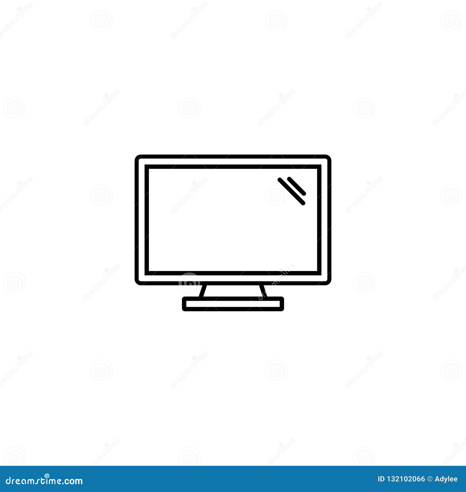 Desktop Computer Workstation Vector 6 Stock Photo - Illustration of ...