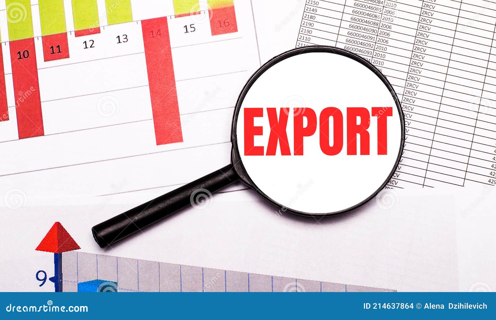 On the Desktop, Graphs, Reports, a Magnifying Glass with the ...