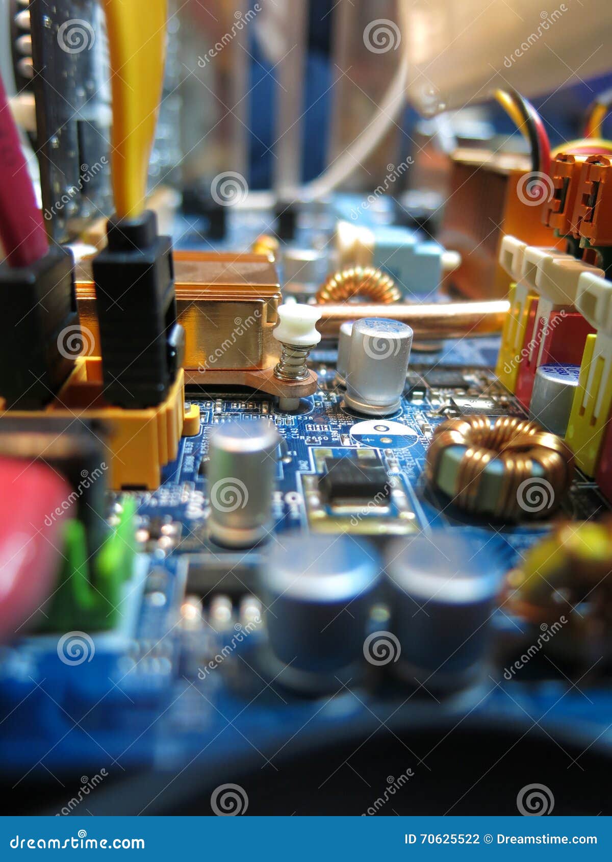 Desktop insides stock photo. Image of plastic, network - 70625522