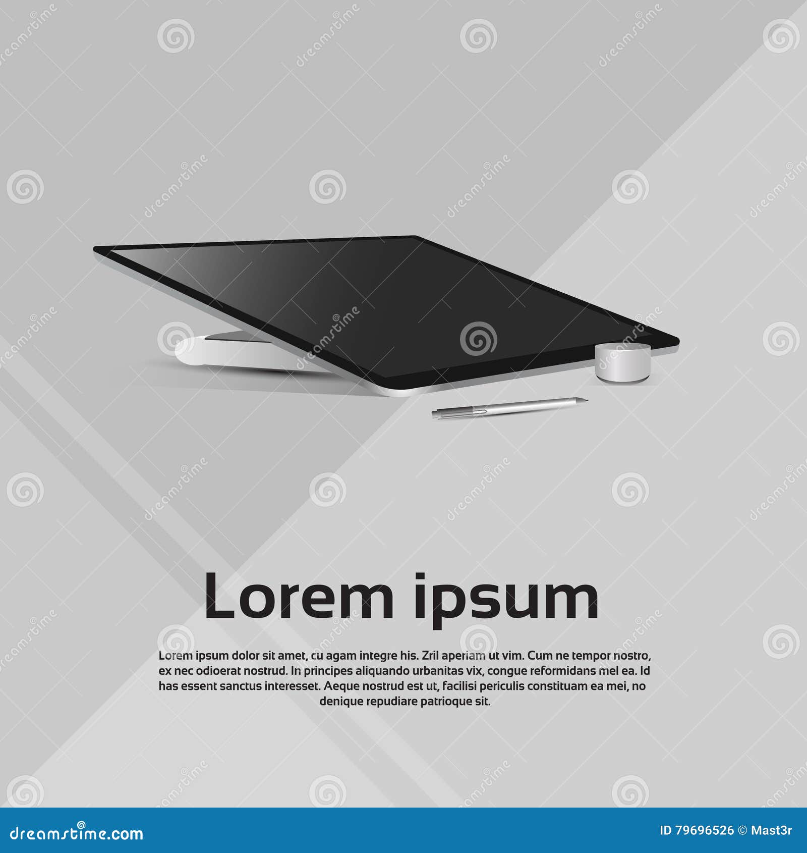 Desktop Logo Modern Computer Workstation Icon Stock Vector ...